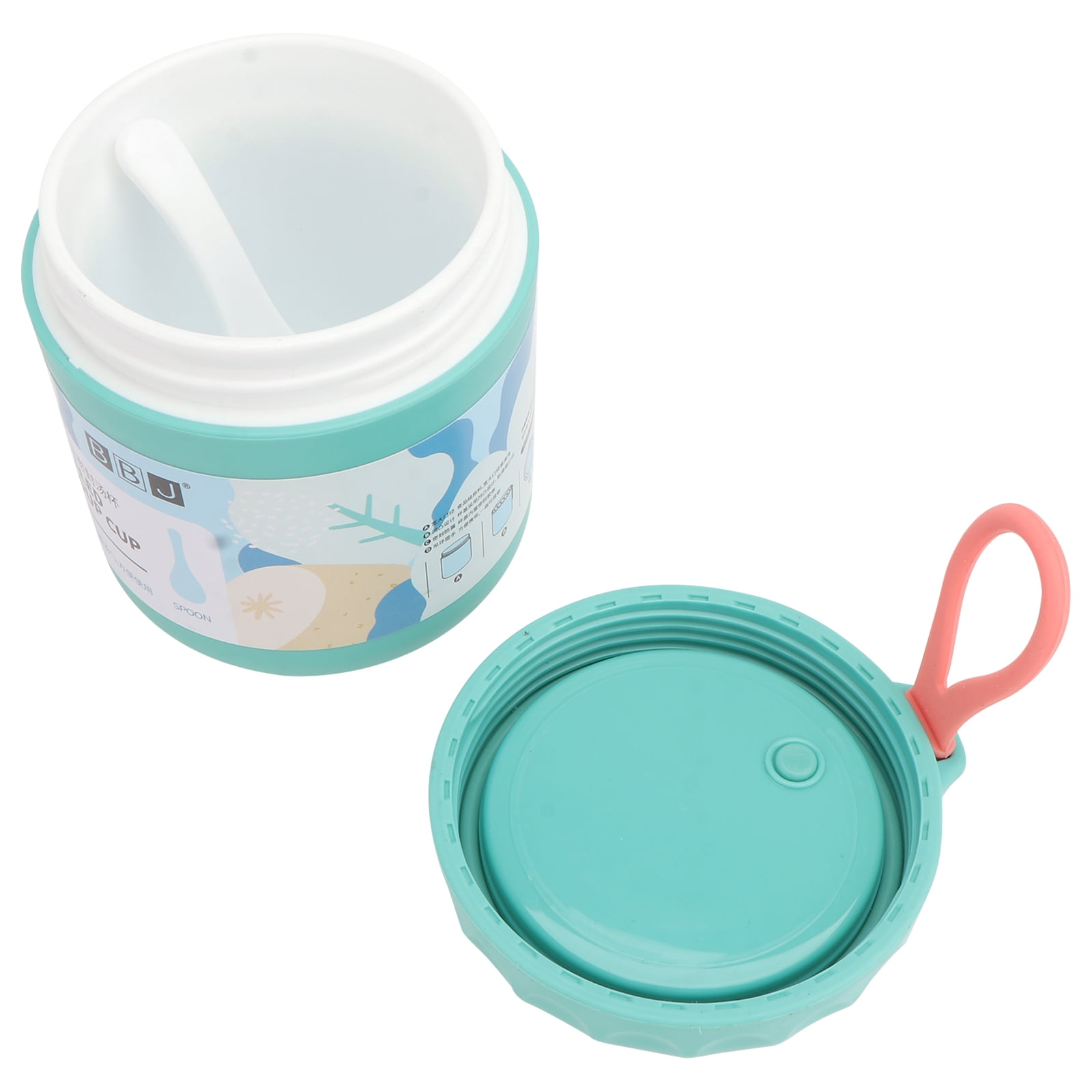 Insulated Jar Soup Lunch Container Vacuum Thermal Microwavable Storage ...