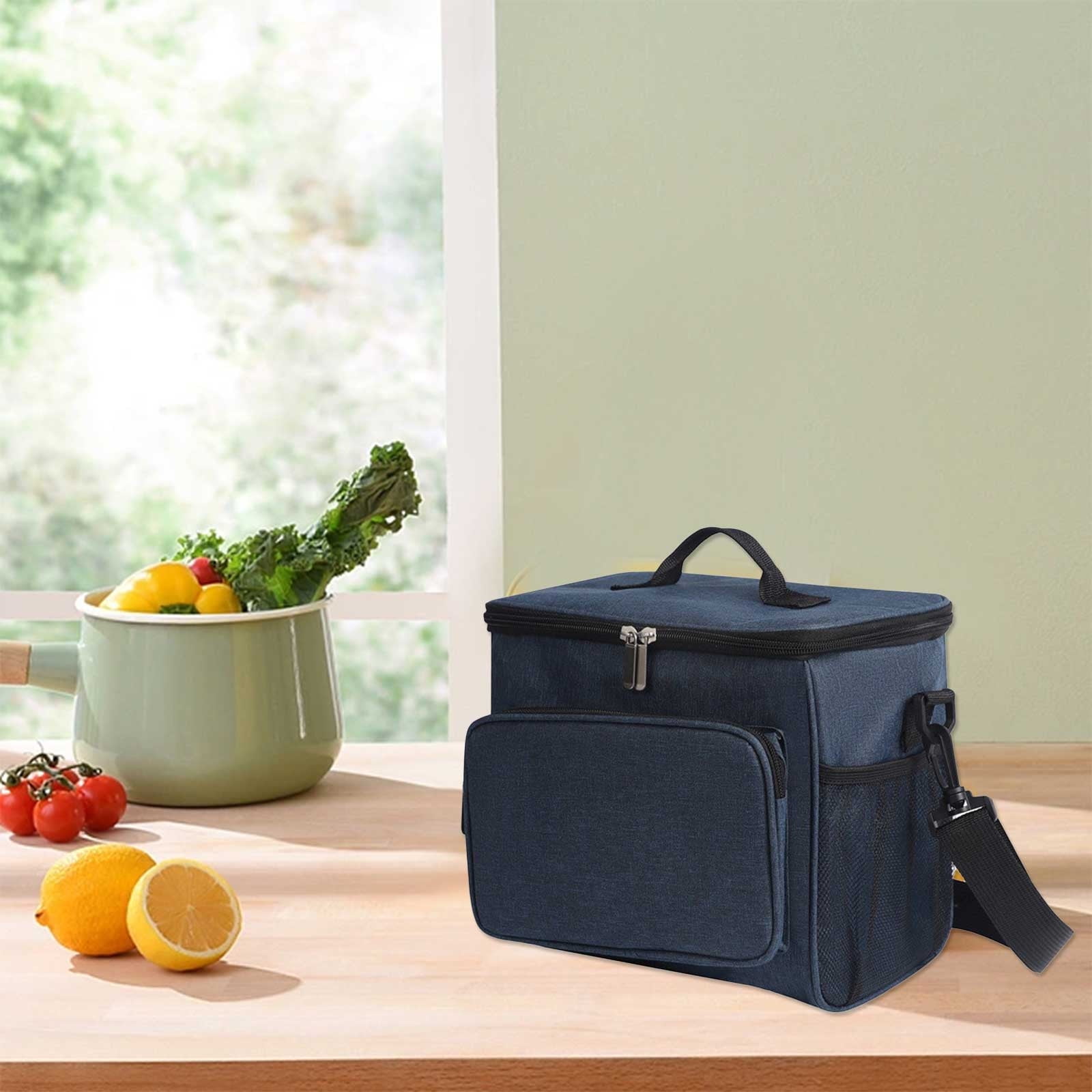 Insulated Lunch Backpack (men/women) - Reusable Lunch Backpack For ...