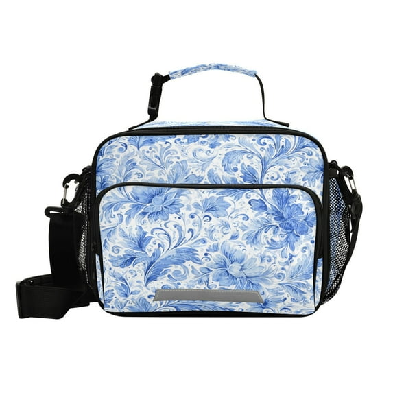 Insulated Lunch Bag 6L Leak-Proof Lunch Box with Shoulder Strap ...