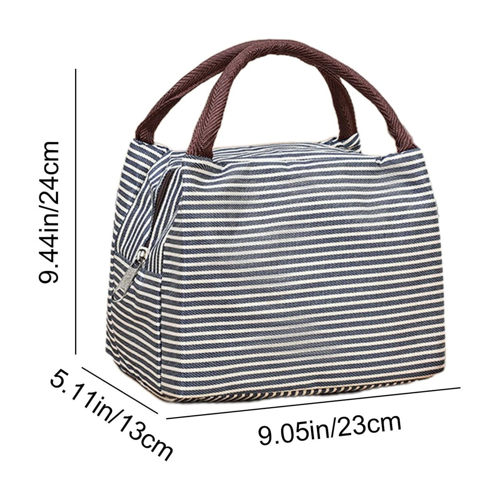 Insulated Lunch Bag for Adults Leakproof Thermal Tote with Aluminum ...
