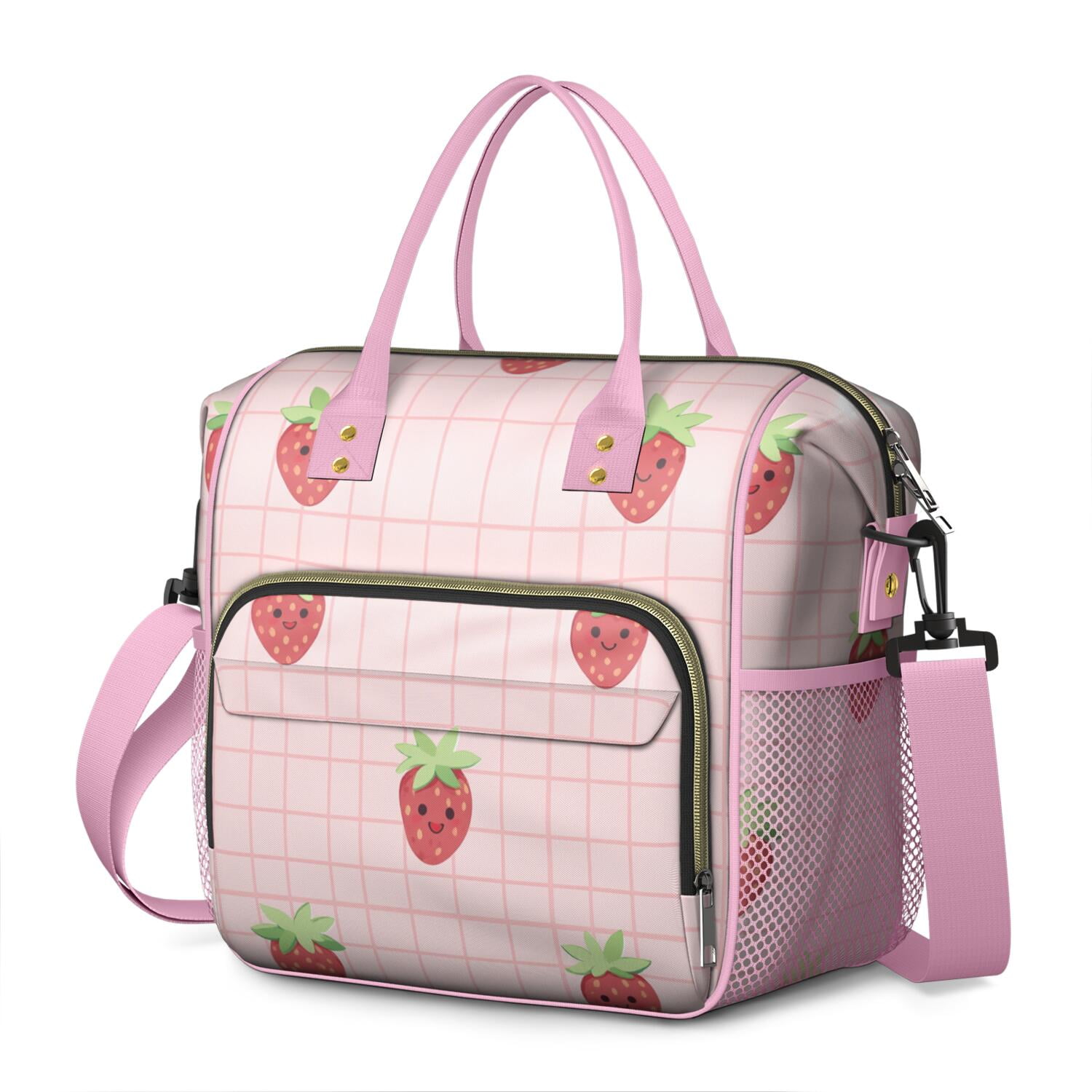 Insulated Lunch Bag Large Lunch Box for Women and Men with Adjustable ...