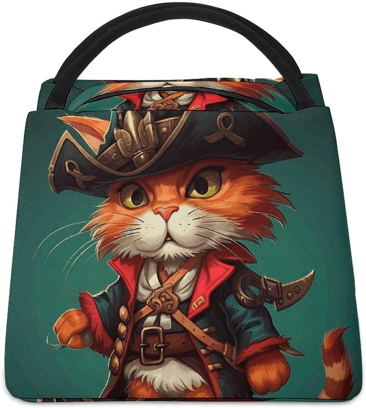Insulated Lunch Bag Lunch Box for Women Men Reusable Cooler Bag Cartoon ...