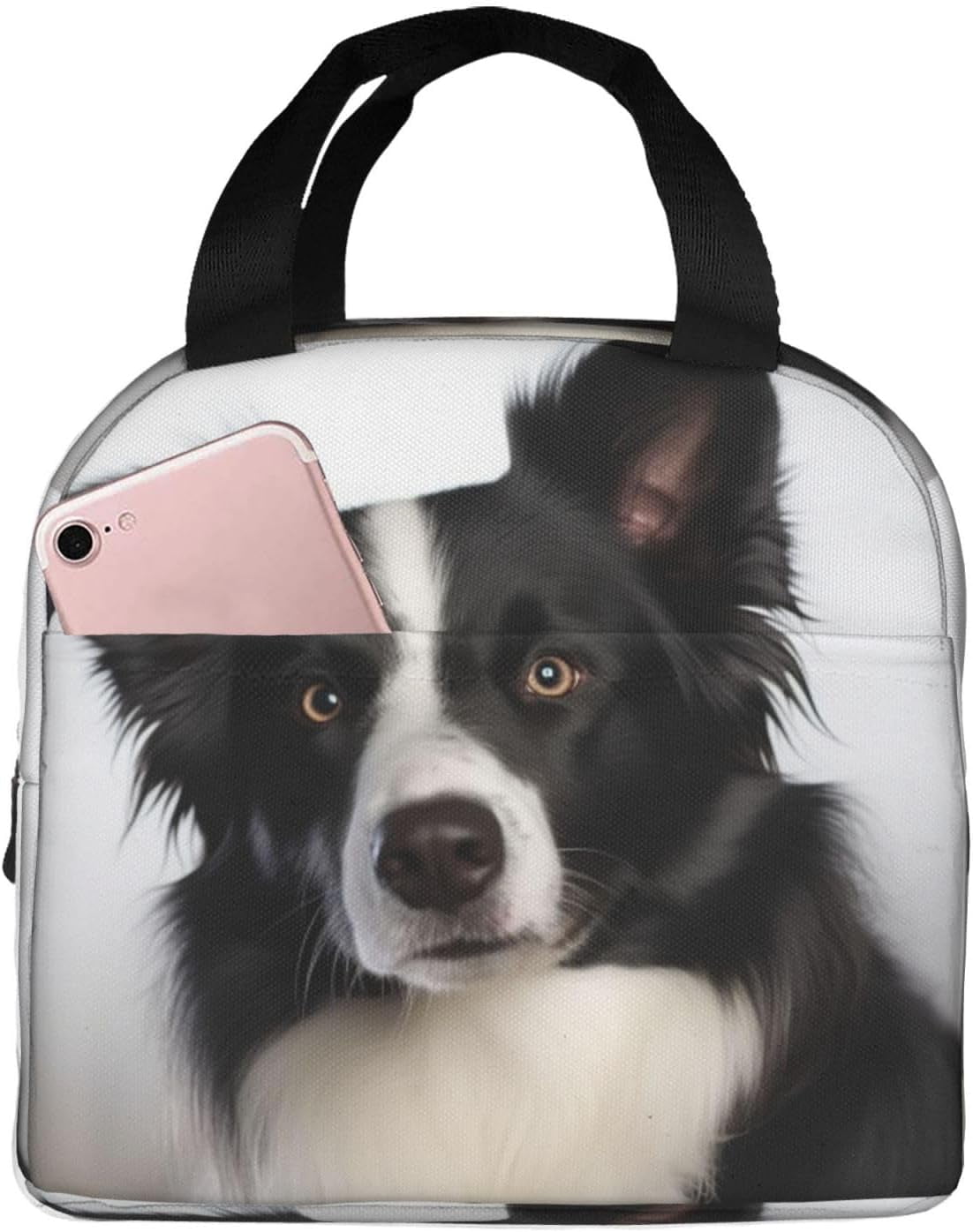 Insulated Lunch Bag Lunch box for Women Men Reusable Cooler Bag Border ...