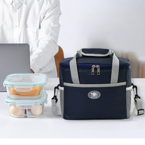 Insulated Lunch Bag, Portable Thermal Food Carrier, Extended ...