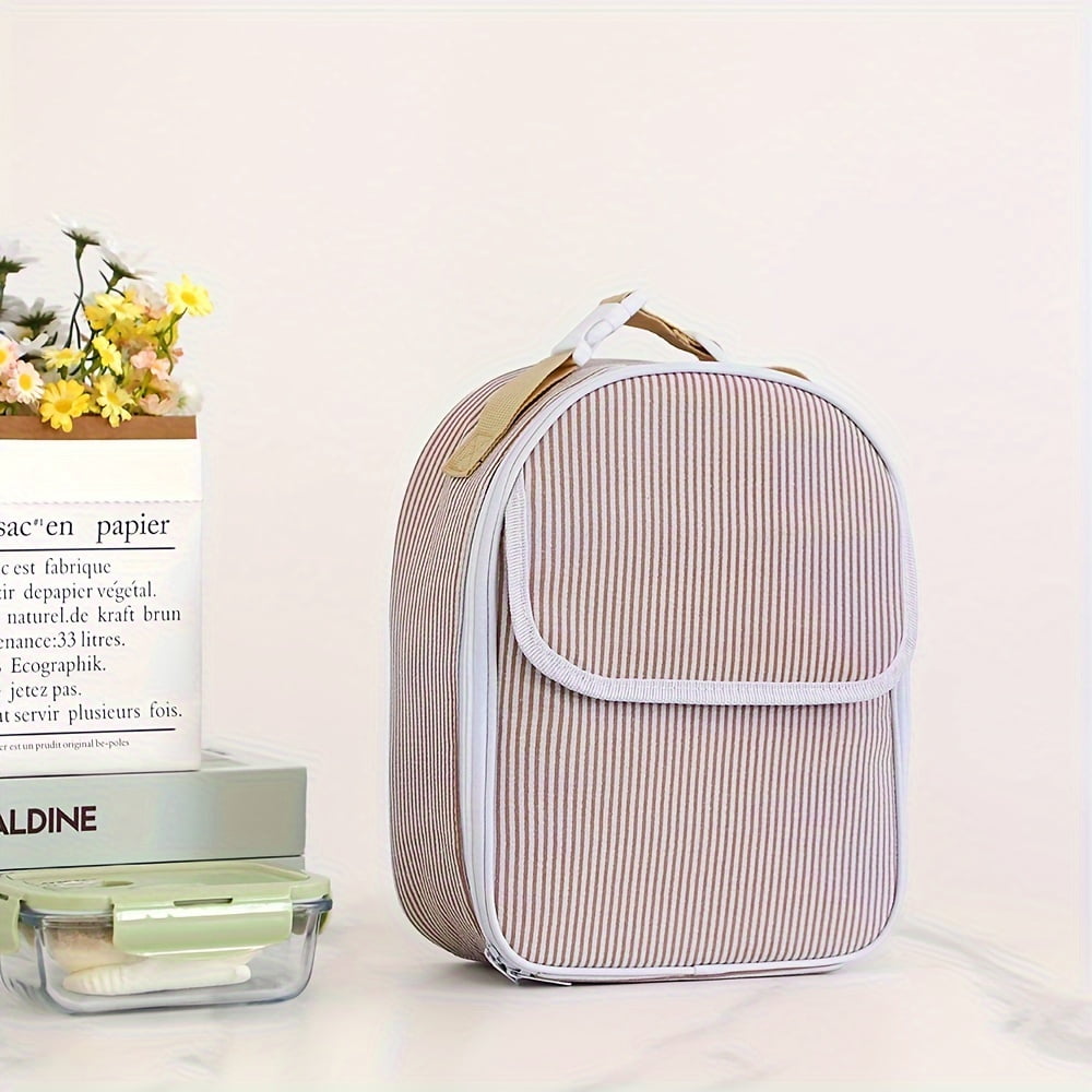 Insulated Lunch Bag Set of 1, Leakproof Polyester Thermal Lunch Tote ...