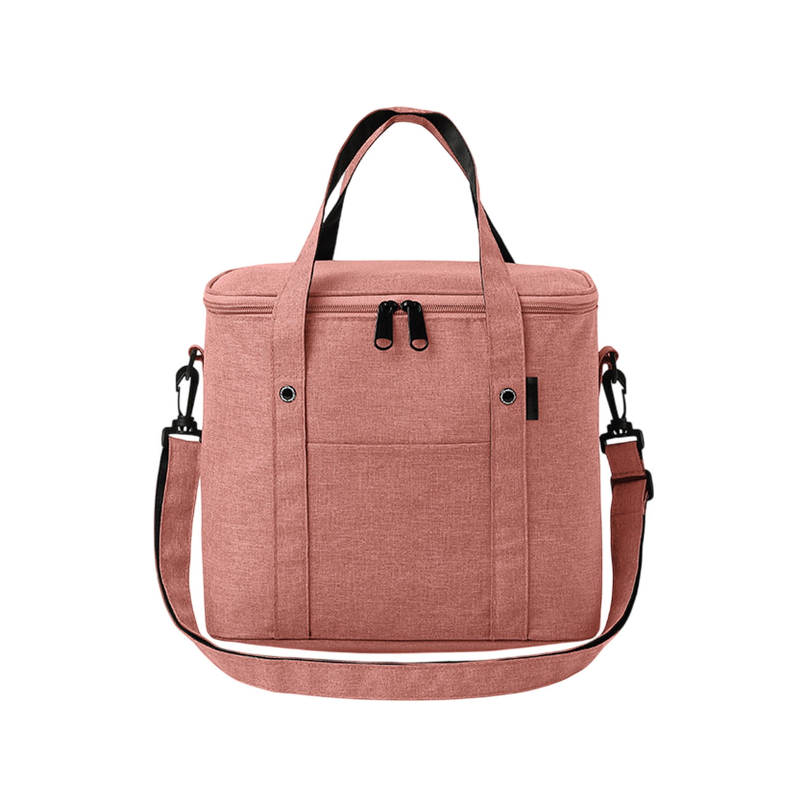 Insulated Lunch Bag Thermal Shoulder Tote Large Capacity Food Carrier ...