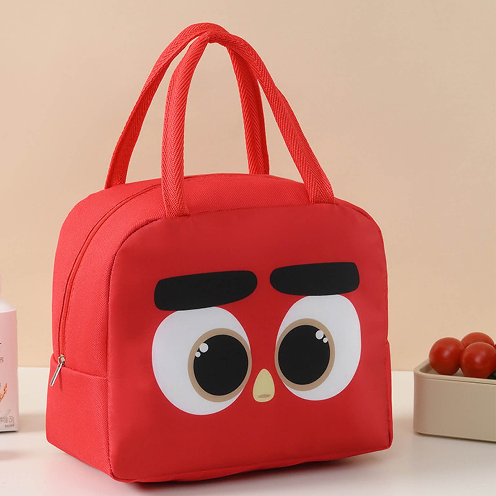 Insulated Lunch Bag Tote, Portable Thermal Food Storage Container Bag ...