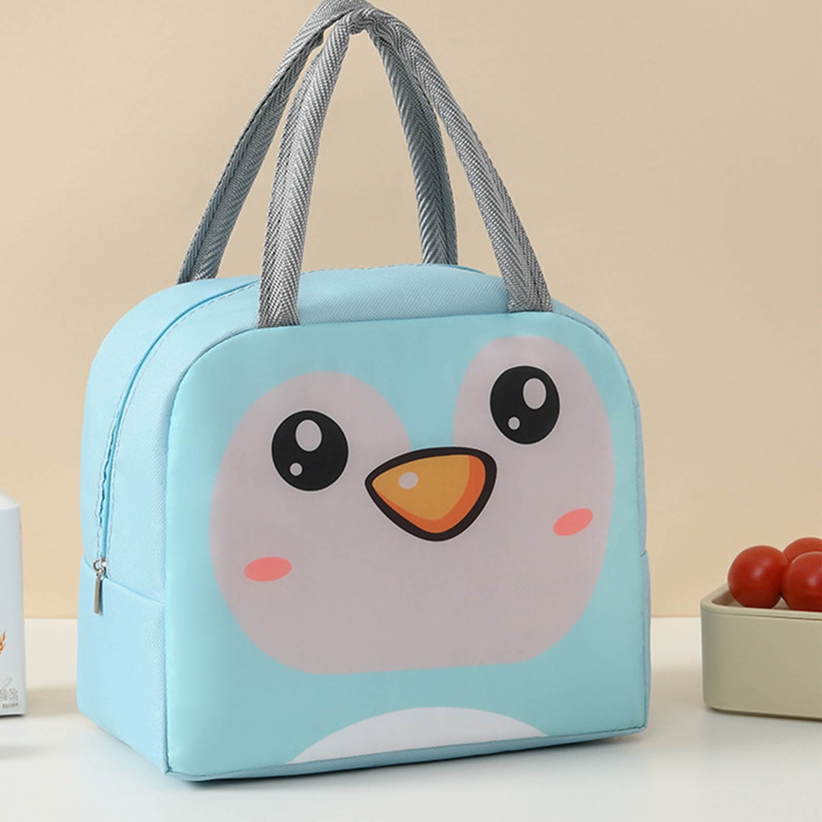 Insulated Lunch Bag Tote, Portable Thermal Food Storage Container Bag ...