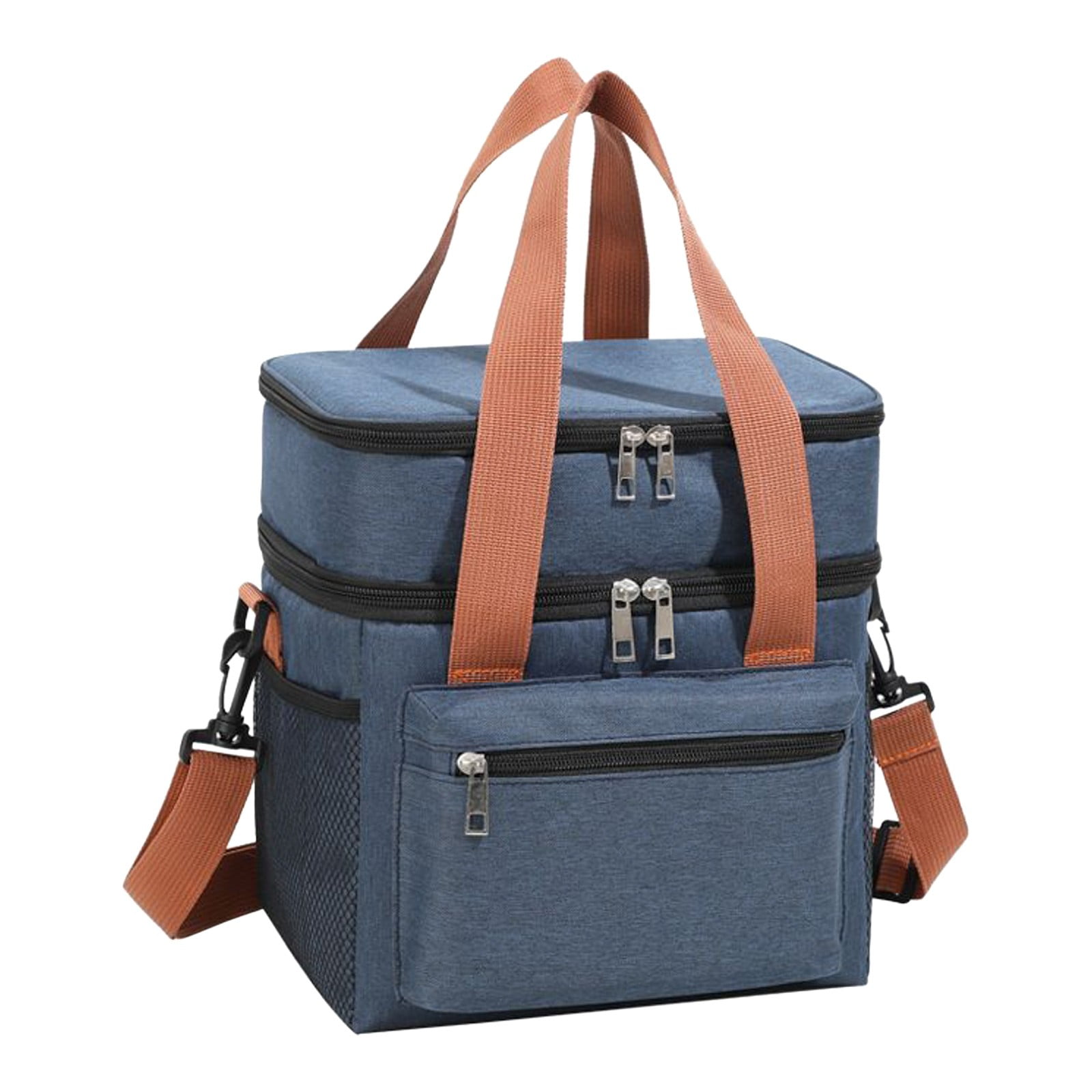 Insulated Lunch Bag for Adults with Adjustable Shoulder Strap Large ...