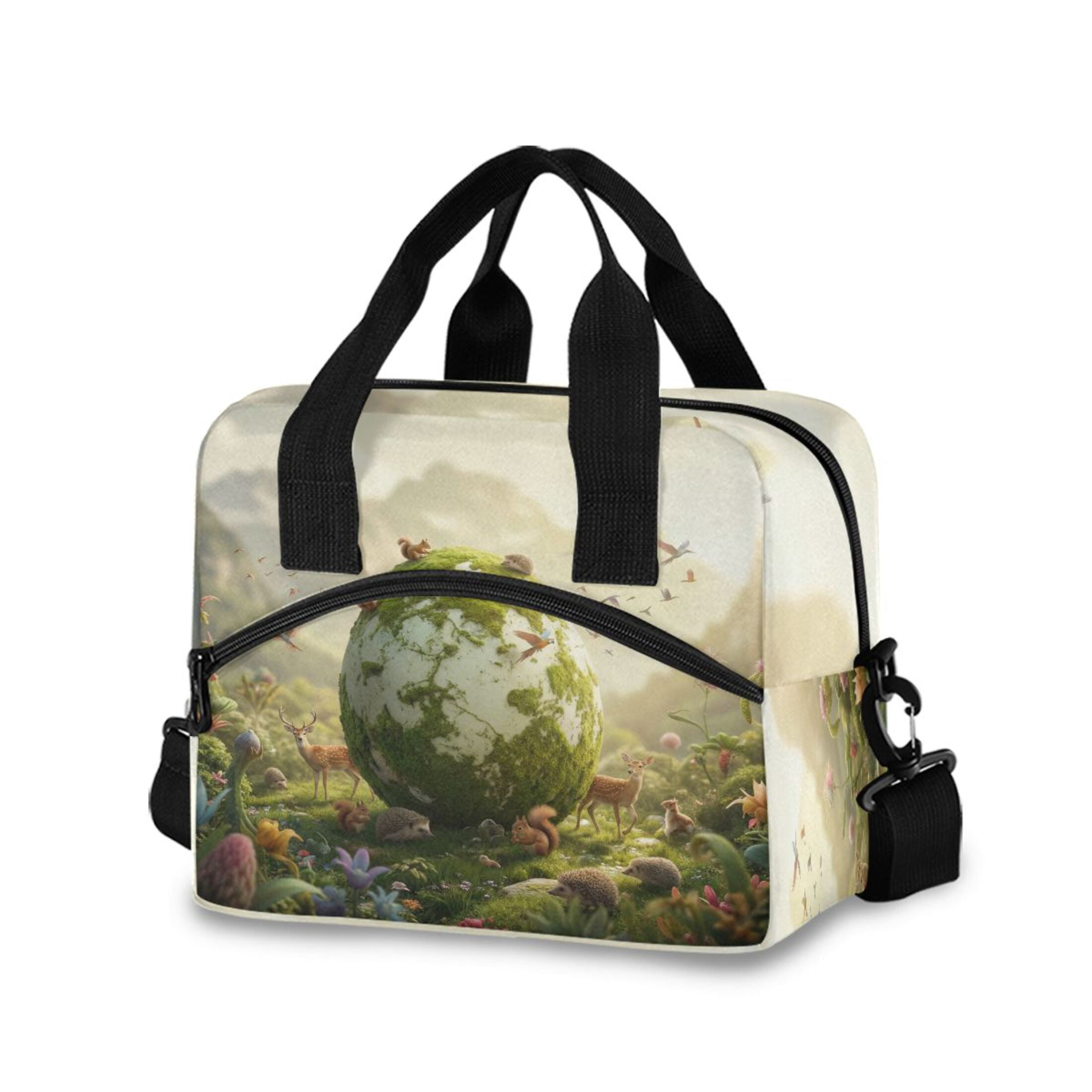 Insulated Lunch Bag for Women Men 10L Large Capacity Thermal Tote ...
