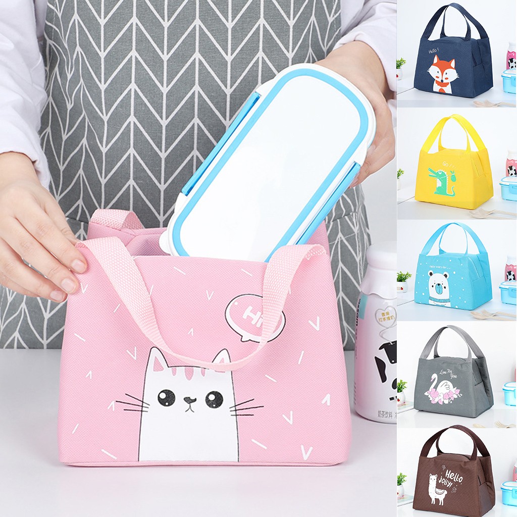 Lunch Bags Bento Bags Cute Lunch Bag Small Cooler Bags Lunch Box Bag ...