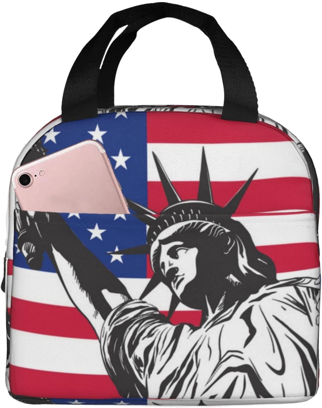 Insulated Lunch Bags For Women Men Reusable Cooler Lunch Box For Office ...