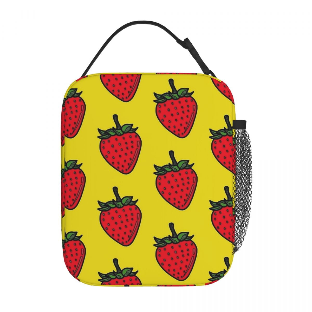 Insulated Lunch Bags Strawberry Yellow Product Cute Fruit Storage Food ...