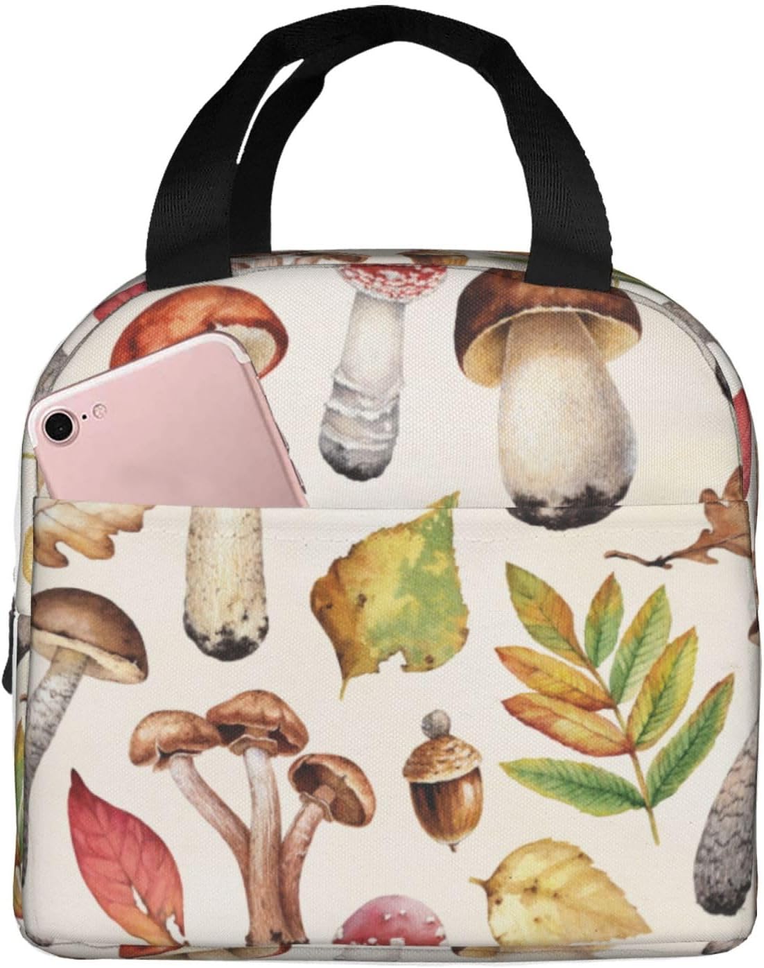 Insulated Lunch Bags Wide-Open Lunch Bag Leakproof Lunch Tote Bag For ...