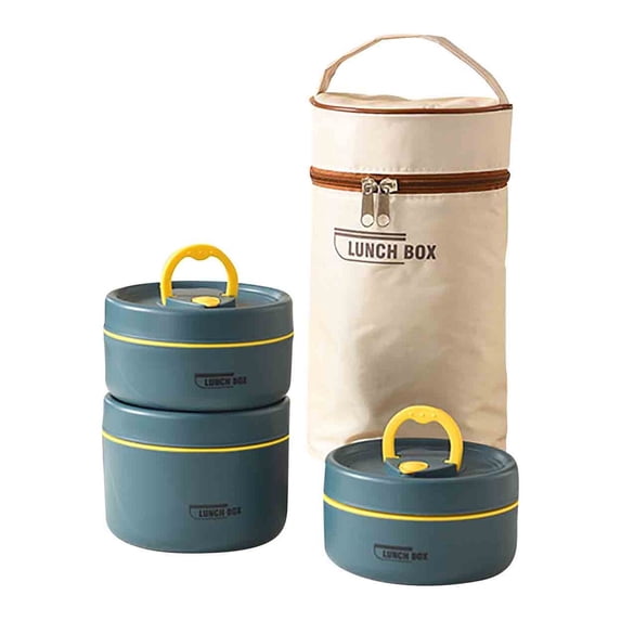 Insulated Lunch Bento Box Set | 304 Stainless Steel Leakproof Container ...
