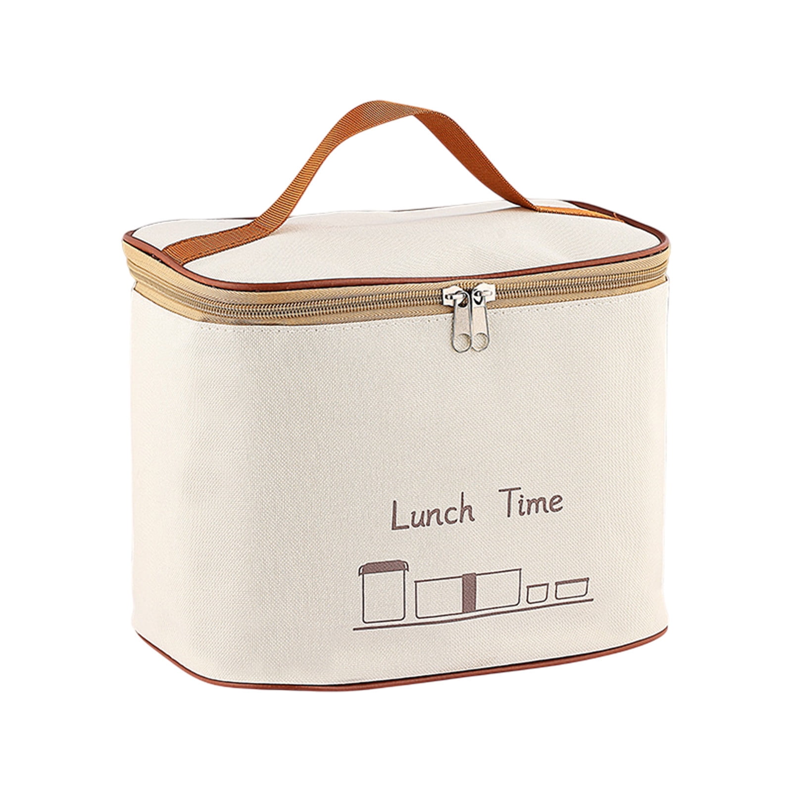 Insulated Lunch Box Bag, Thickened Aluminum Foil Bento Bag for Work and ...
