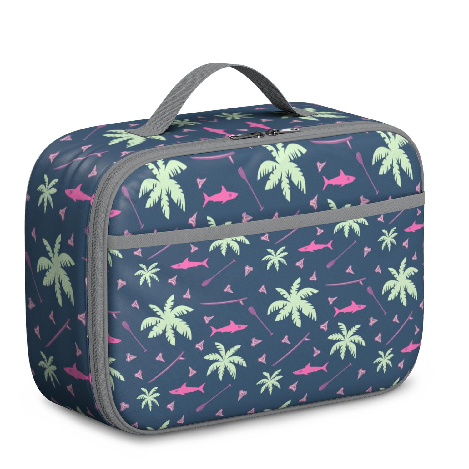 Insulated Lunch Box Bag with Tropical Palm Trees Hawaii Palm Tree ...