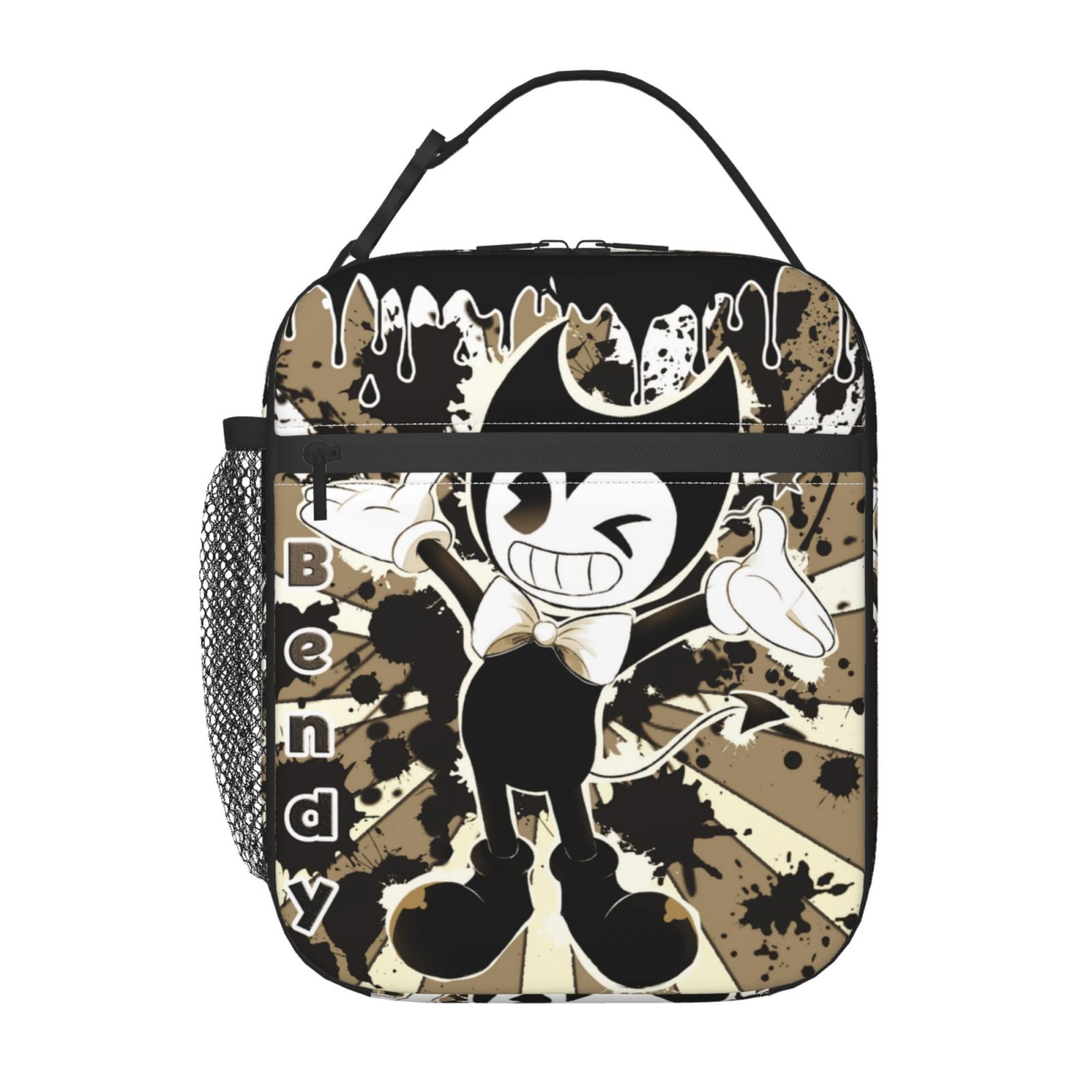 Insulated Lunch Box Bendy And The Ink Machine , Reusable Portable Lunch ...