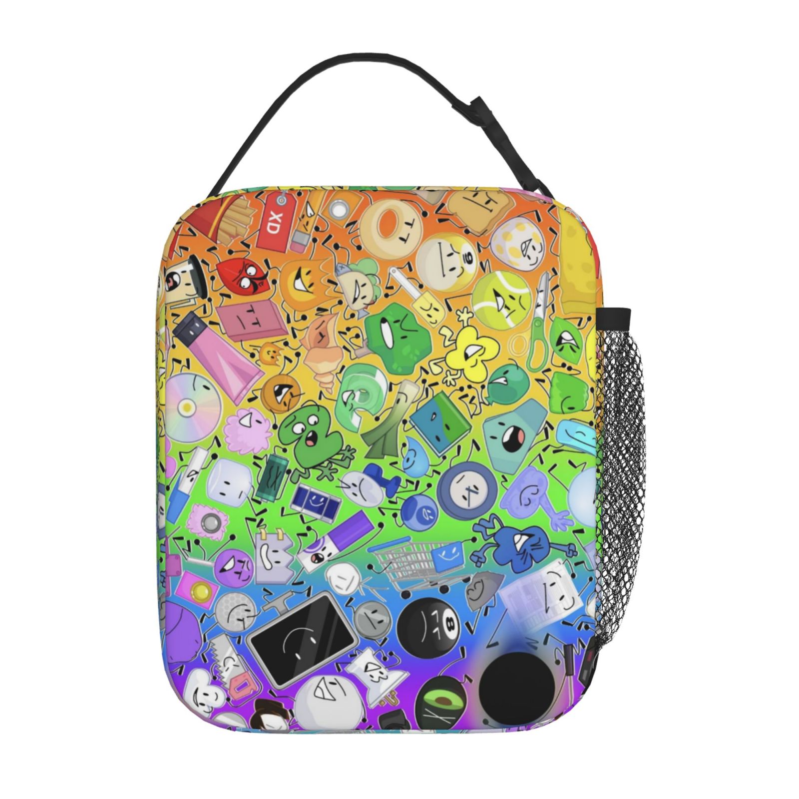 Insulated Lunch Box Cooler Tote, Battle For Dream Island Bfdi Meal Bag ...