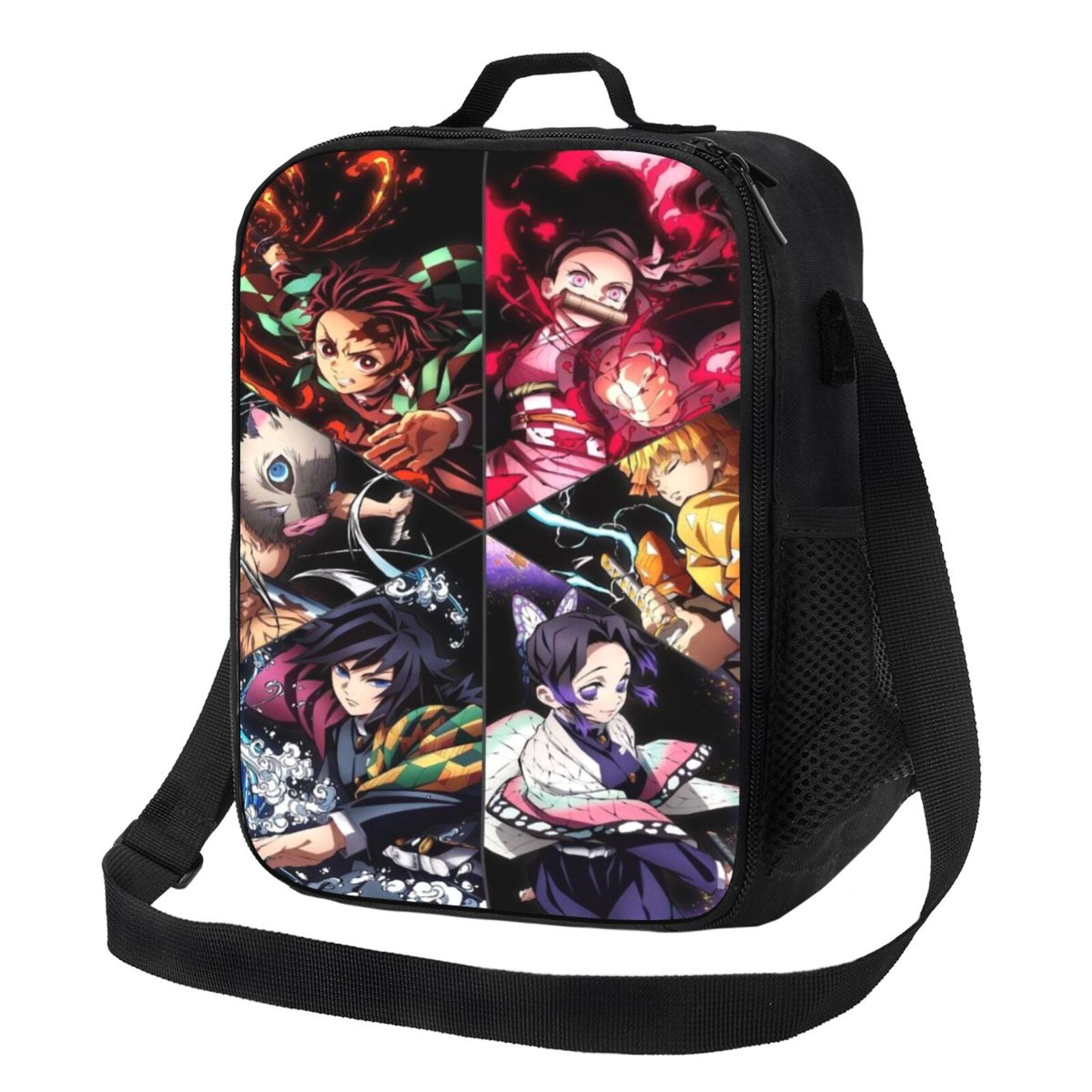 Insulated Lunch Box Demon Slayer Reusable Lunch Tote Bag Lunch For ...