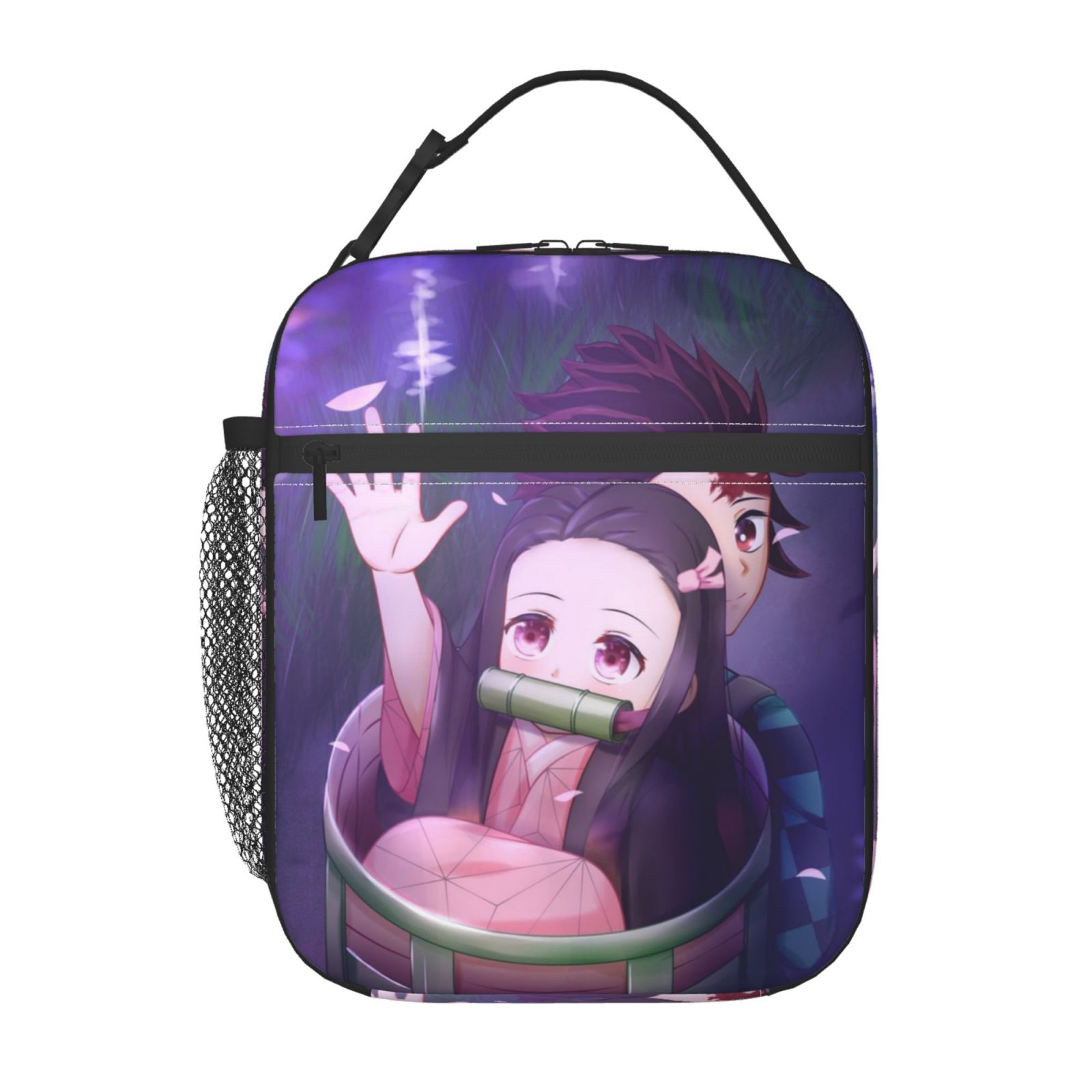 Insulated Lunch Box Demon Slayer Reusable Lunch Tote Bag Lunch For ...