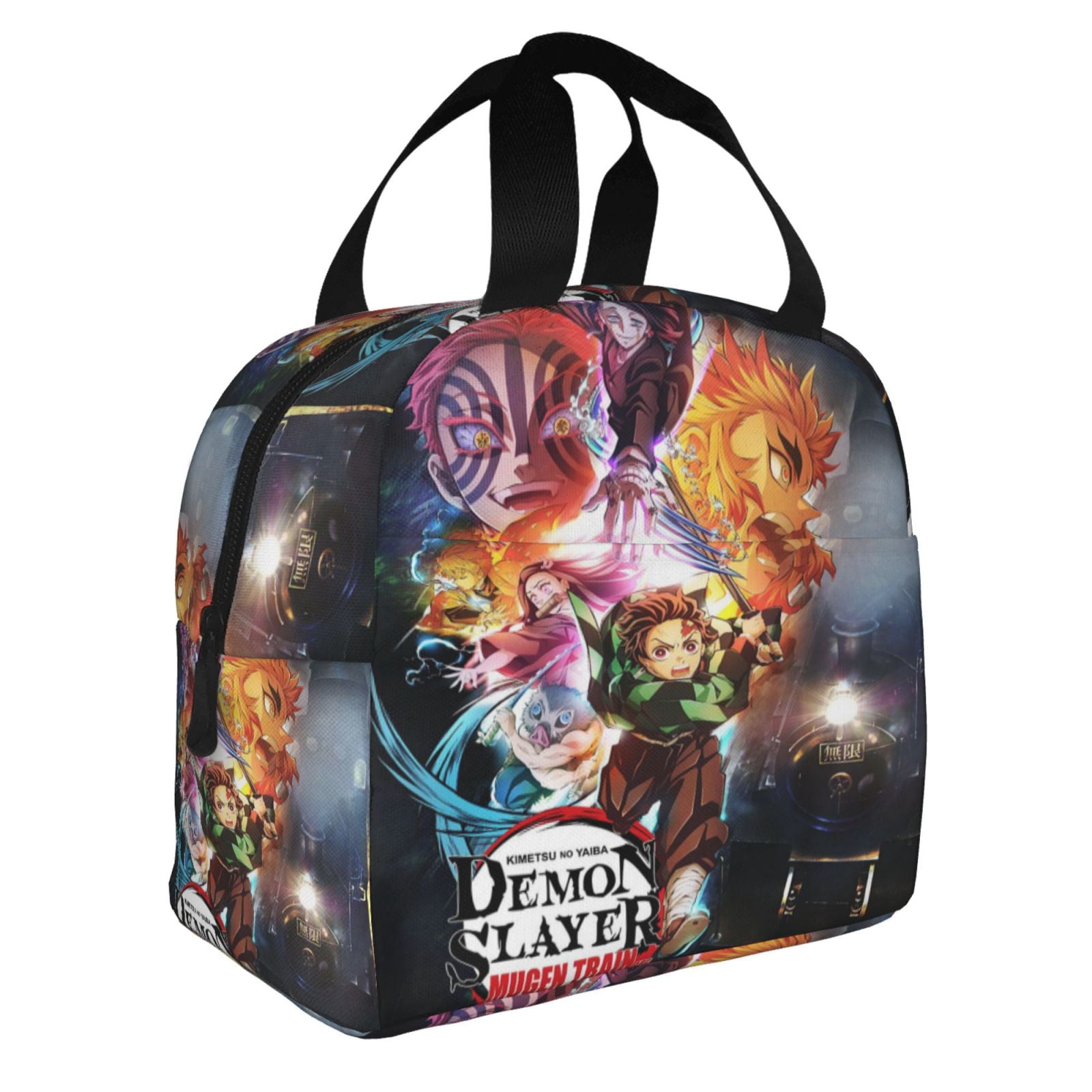 Insulated Lunch Box Demon Slayer Reusable Lunch Tote Bag Lunch For ...