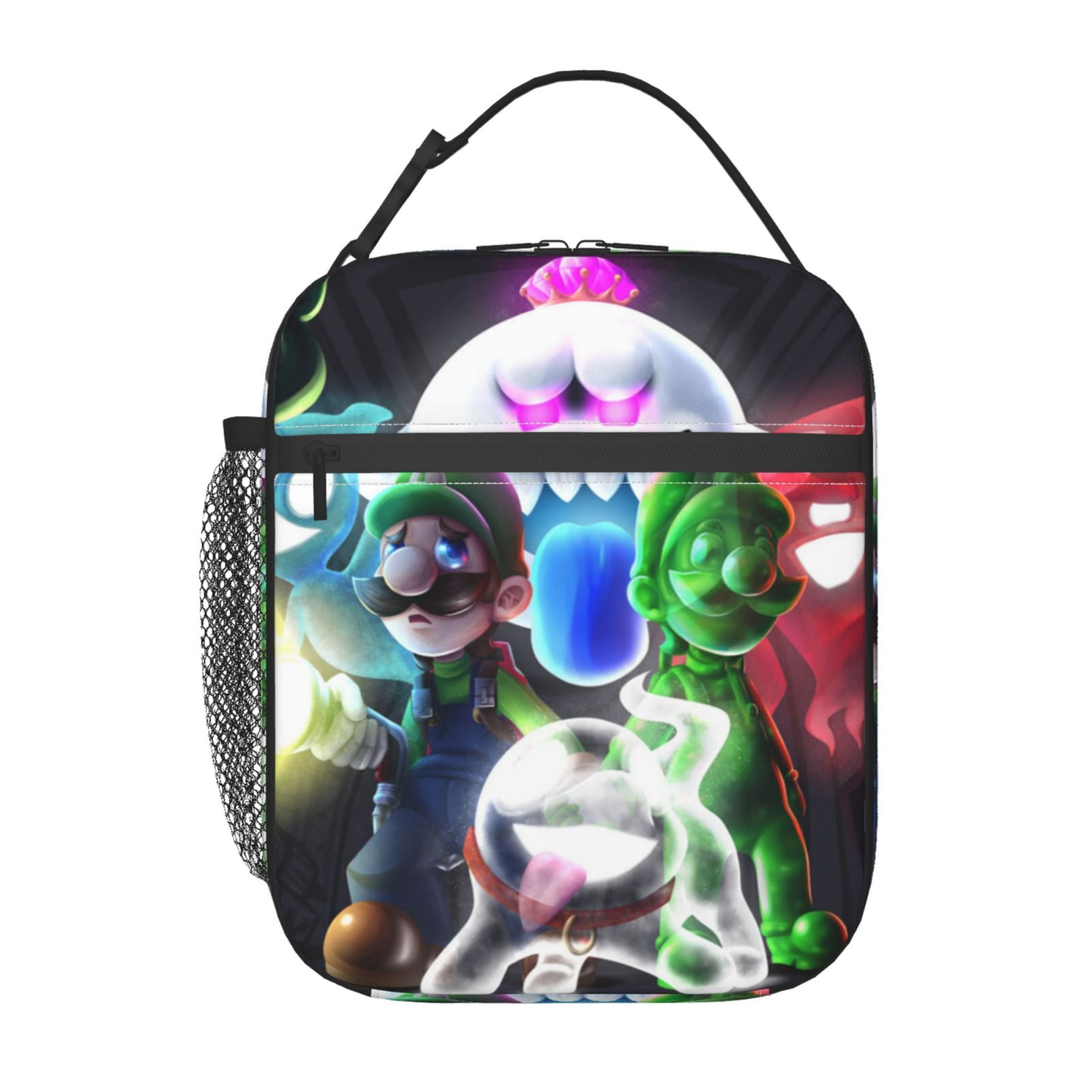 Insulated Lunch Box Luigi'S Mansion Reusable Lunch Tote Bag Lunch For ...