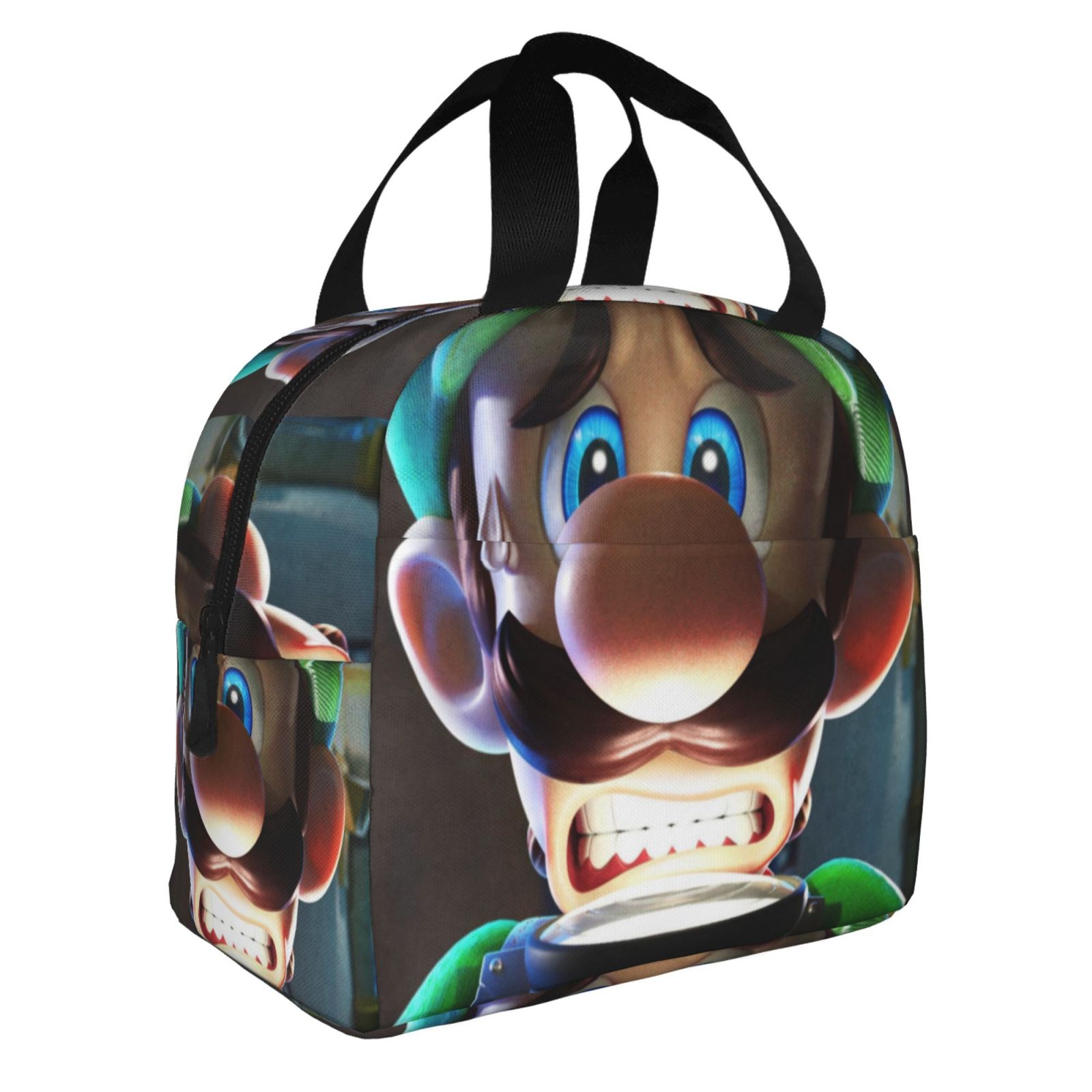 Insulated Lunch Box Luigi'S Mansion Reusable Lunch Tote Bag Lunch For ...
