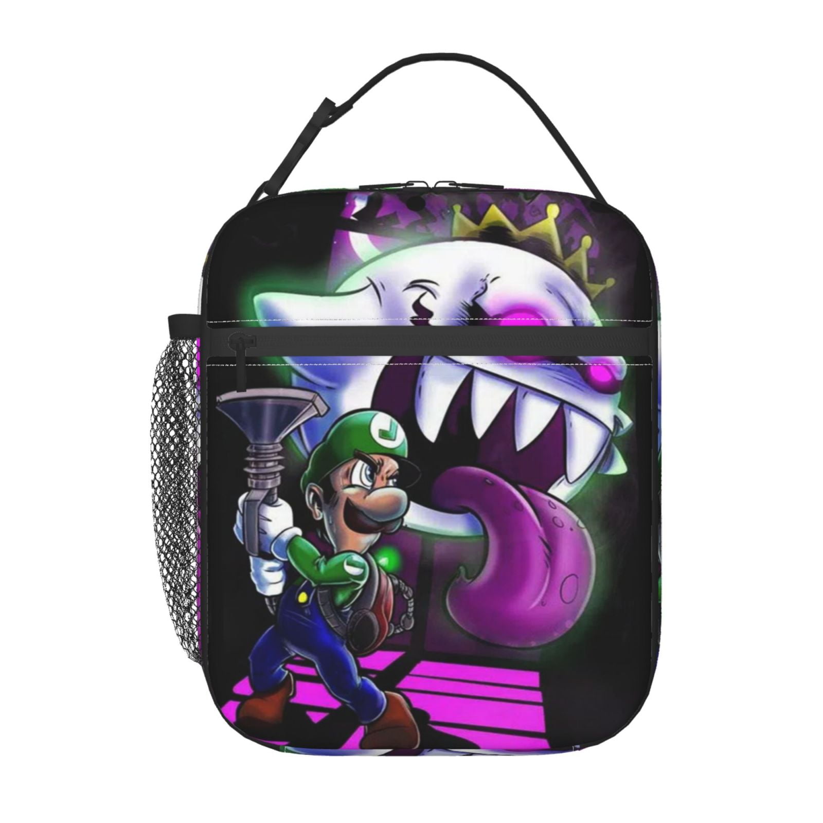 Insulated Lunch Box Luigi'S Mansion Reusable Lunch Tote Bag Lunch For ...