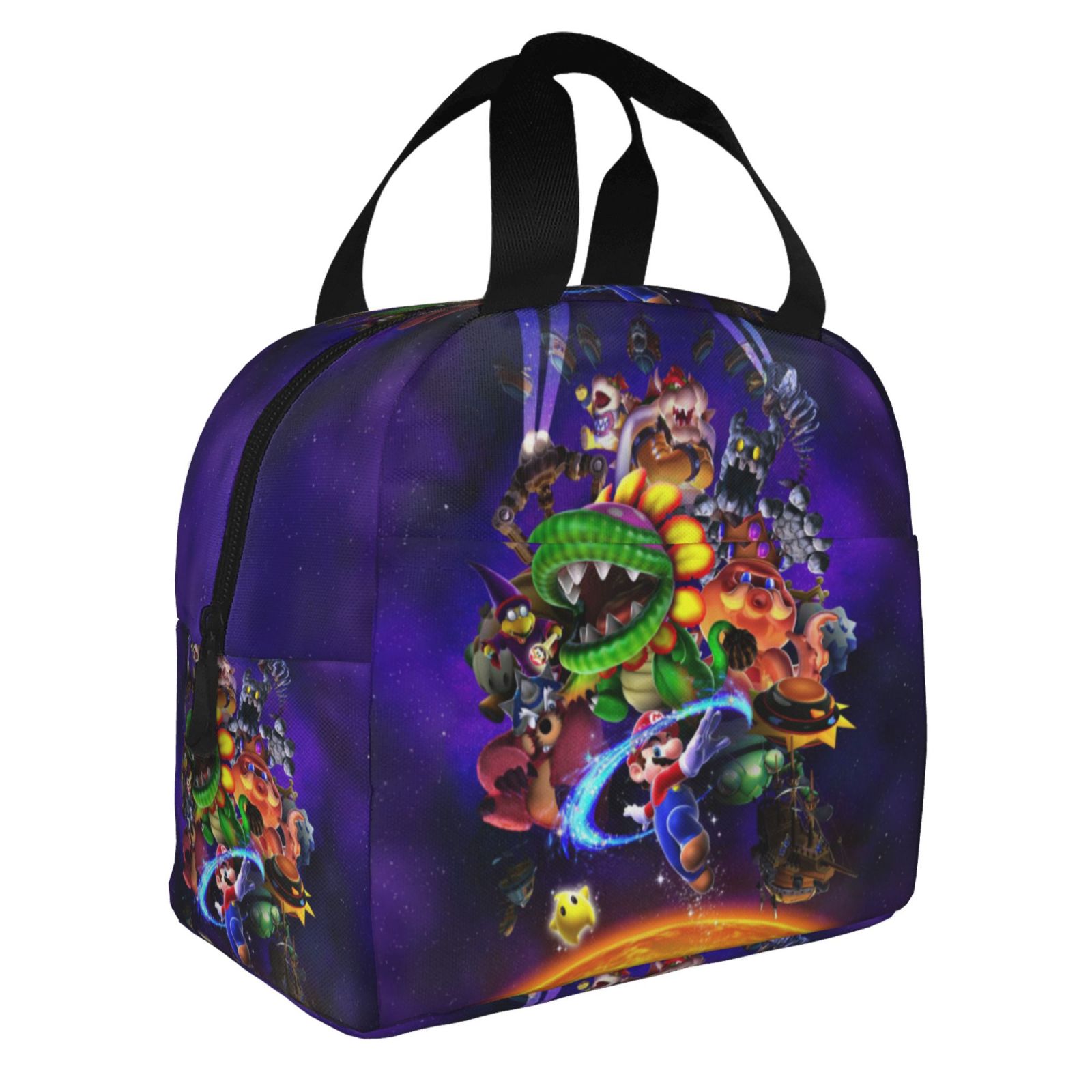 Insulated Lunch Box Super Mario Reusable Lunch Tote Bag Lunch For ...