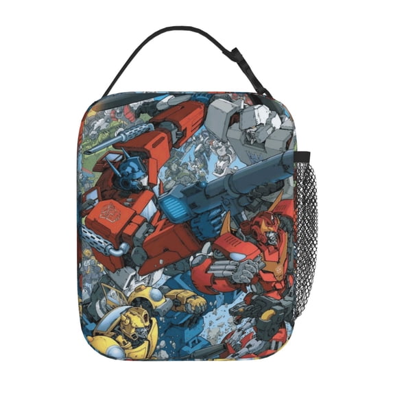 Insulated Lunch Box Transformers Themed Lunch Bag Lightweight Portable ...
