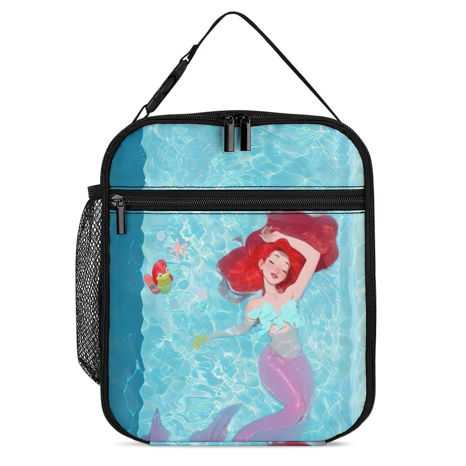 Insulated Lunch Box for Women Men,Cartoon Anime The Little Mermaid (57 ...