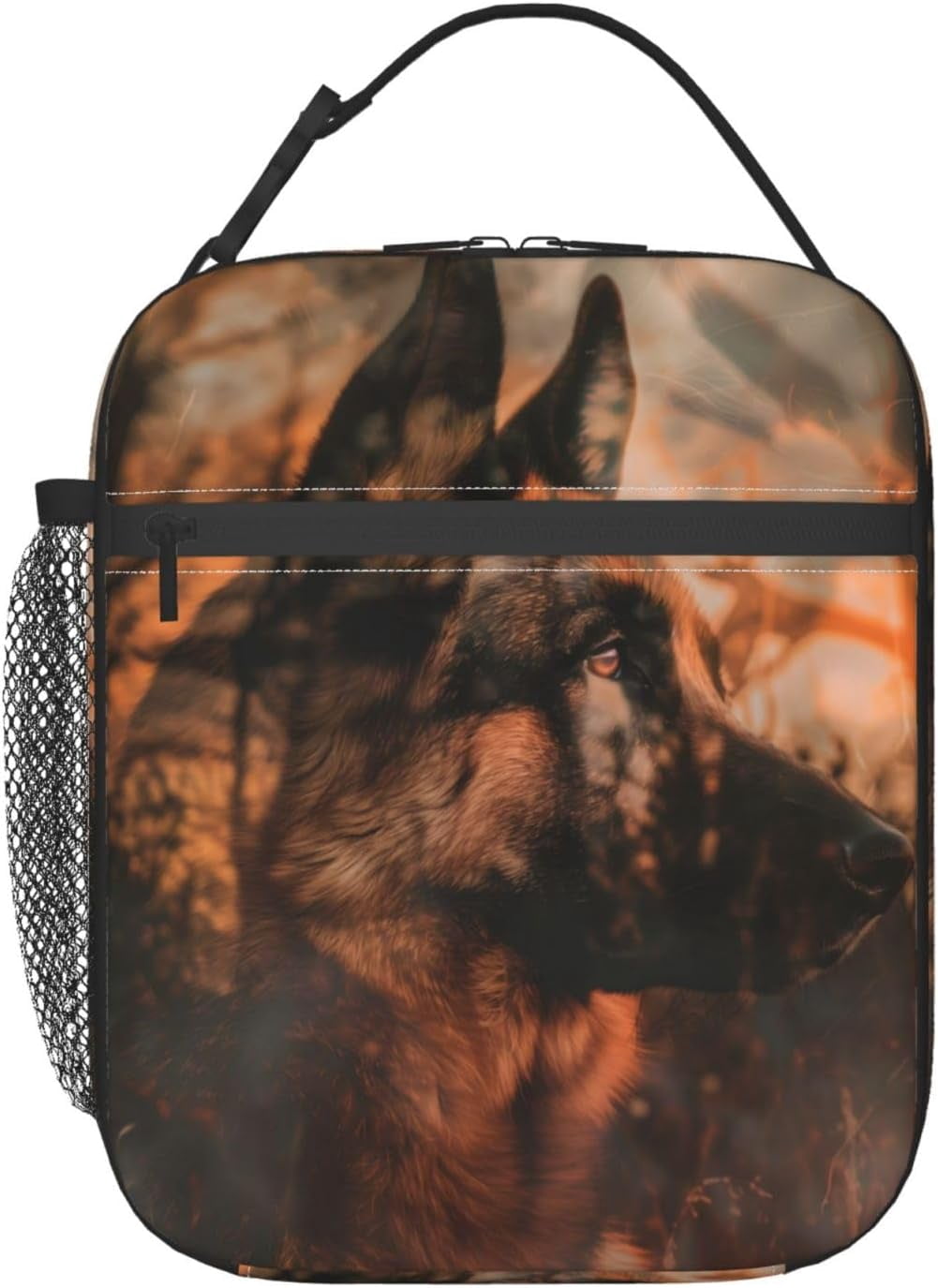 Insulated Lunch Box for Women Men, German Shepherd Lunch Box Reusable ...