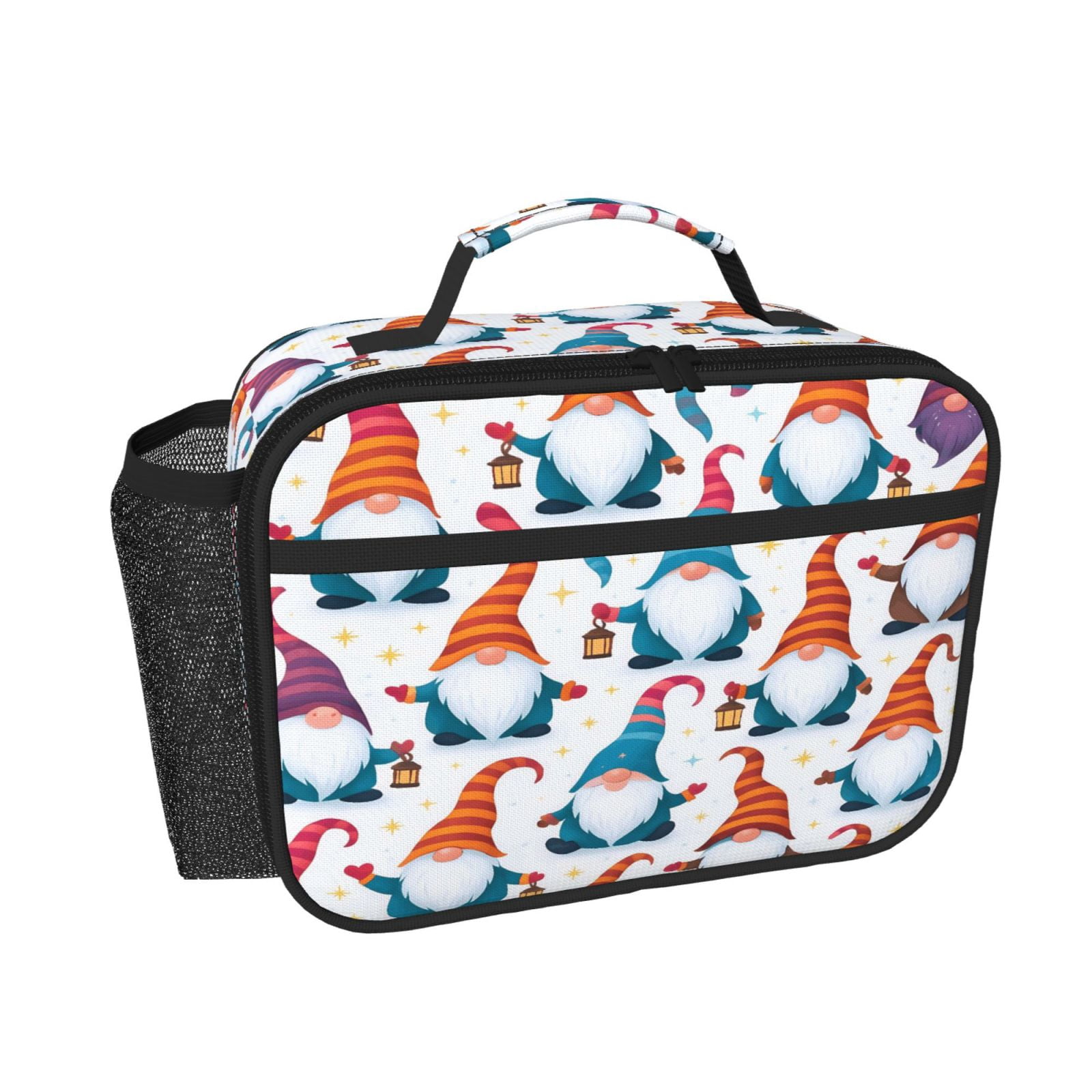 Insulated Lunch Box For Women Men Oxford Cloth Thermal Lunch Bag With ...