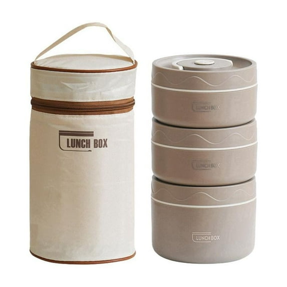 Insulated Lunch Container Box 304 Stainless Steel Sealed Multifunction ...