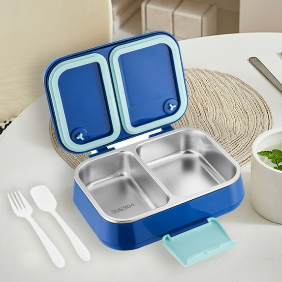 Insulated Lunch Container, Thermal Food Jar, Stainless Steel Two ...