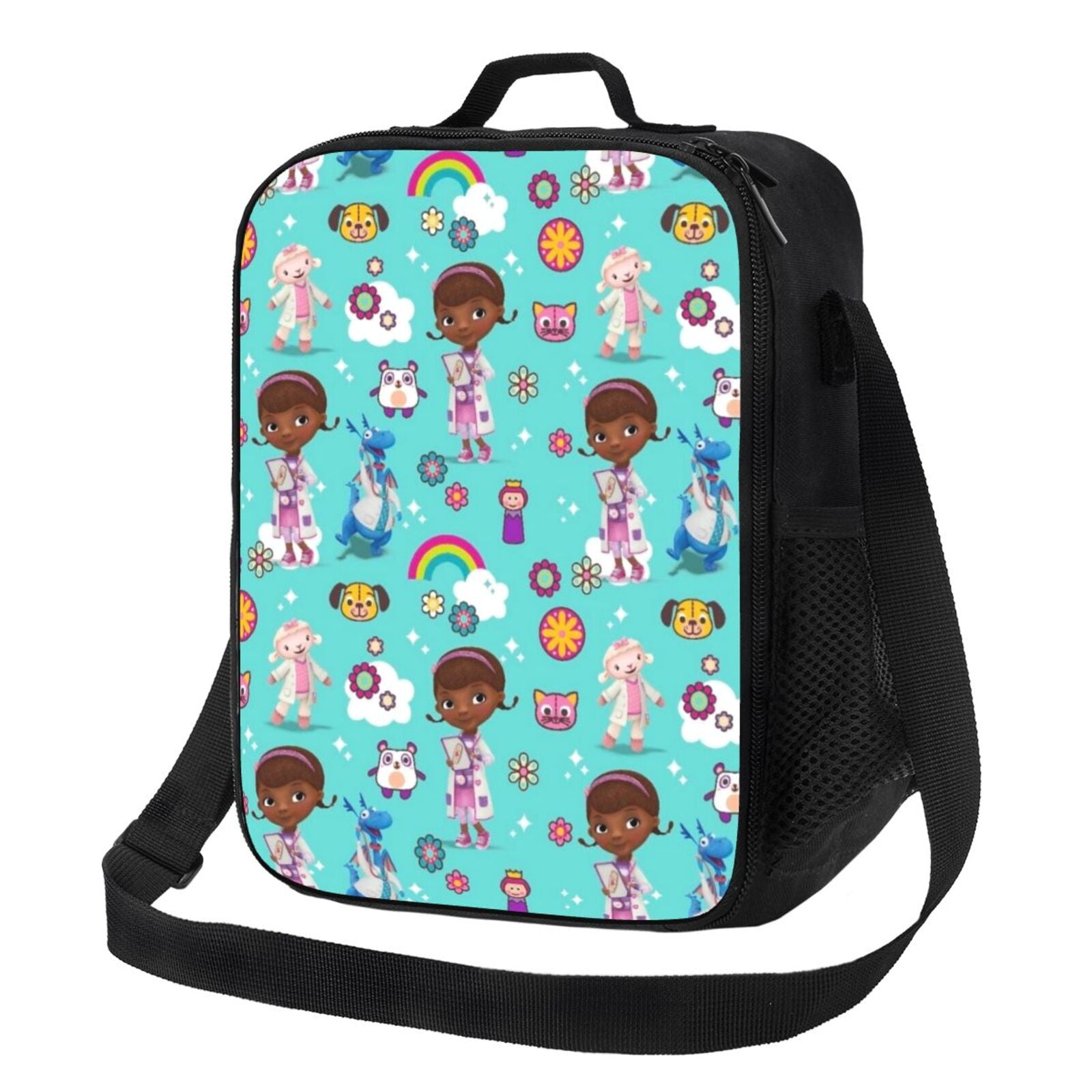 Insulated Lunch Tote Bag, Doc McStuffins Cooler Box Meal Prep for Work ...