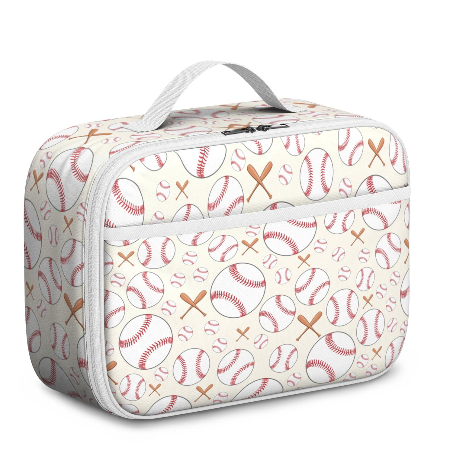 Insulated Lunch Tote Featuring Fun and Cheerful Cartoon Mascot Designs ...