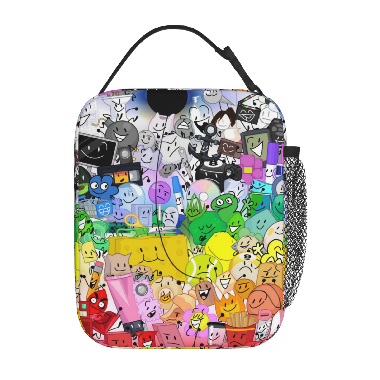 Insulated Meal Box Cooler Tote, Battle For Dream Island Bfdi Lunch Bag ...