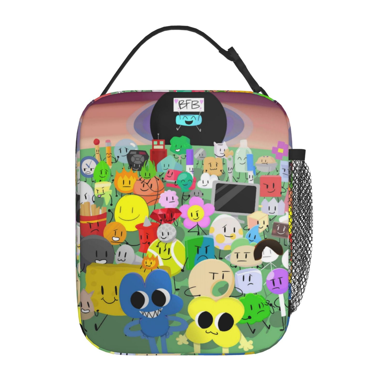 Insulated Meal Box Cooler Tote, Battle For Dream Island Bfdi Lunch Bag ...