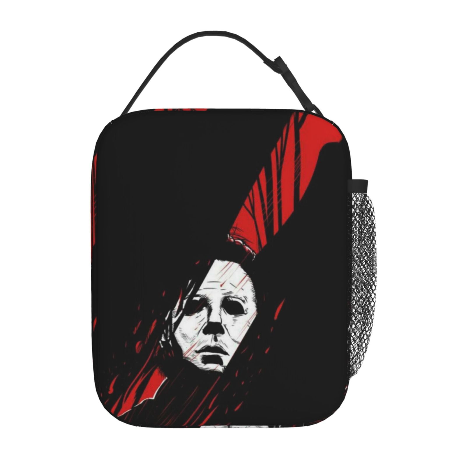 Insulated Meal Box Cooler Tote, Michael Myers Lunch Bag with Shoulder ...
