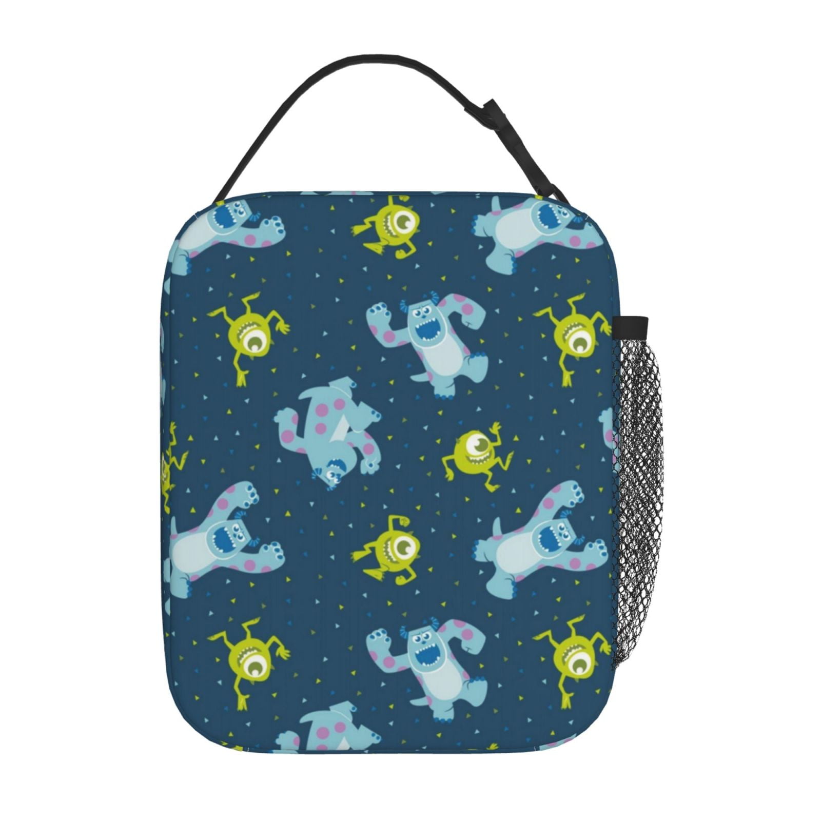 Insulated Meal Box Cooler Tote, Monsters Inc Lunch Bag with Shoulder ...