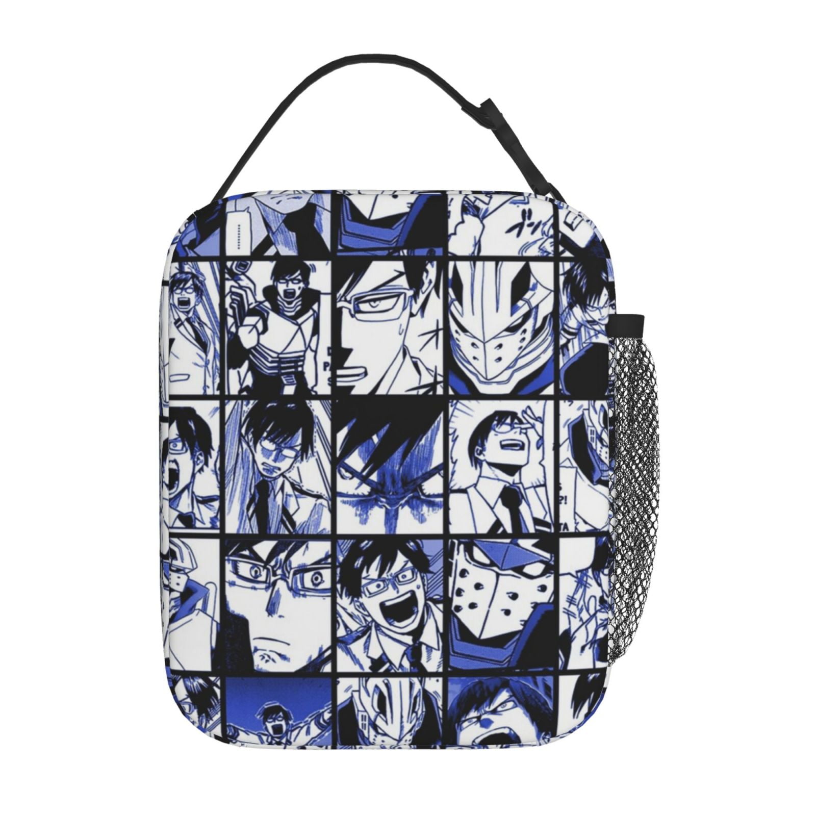 Insulated Meal Box Cooler Tote, My Hero Academia Iida Collage Lunch Bag ...