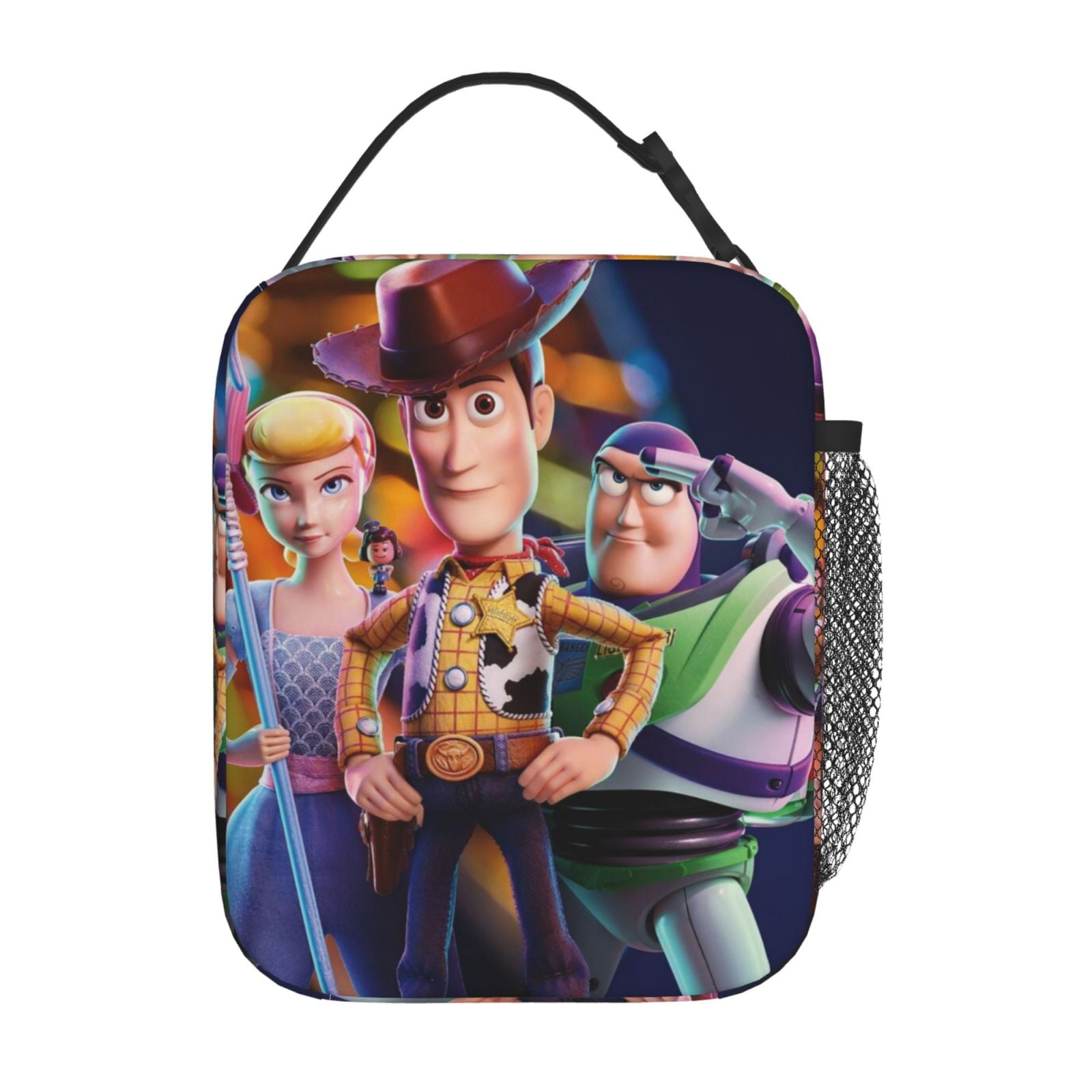 Insulated Meal Box Cooler Tote, Toy Story Lunch Bag with Shoulder Strap ...