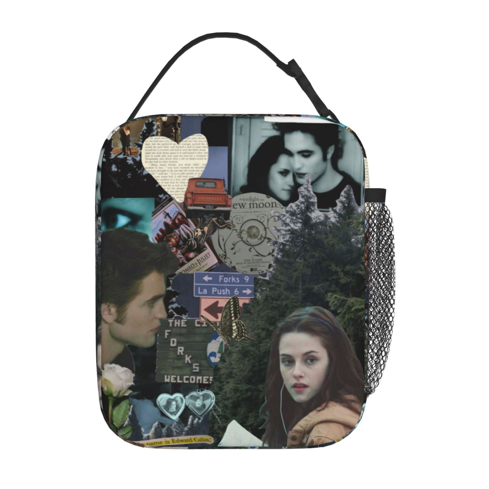 Insulated Meal Box Cooler Tote, Twilight Saga Lunch Bag with Shoulder ...