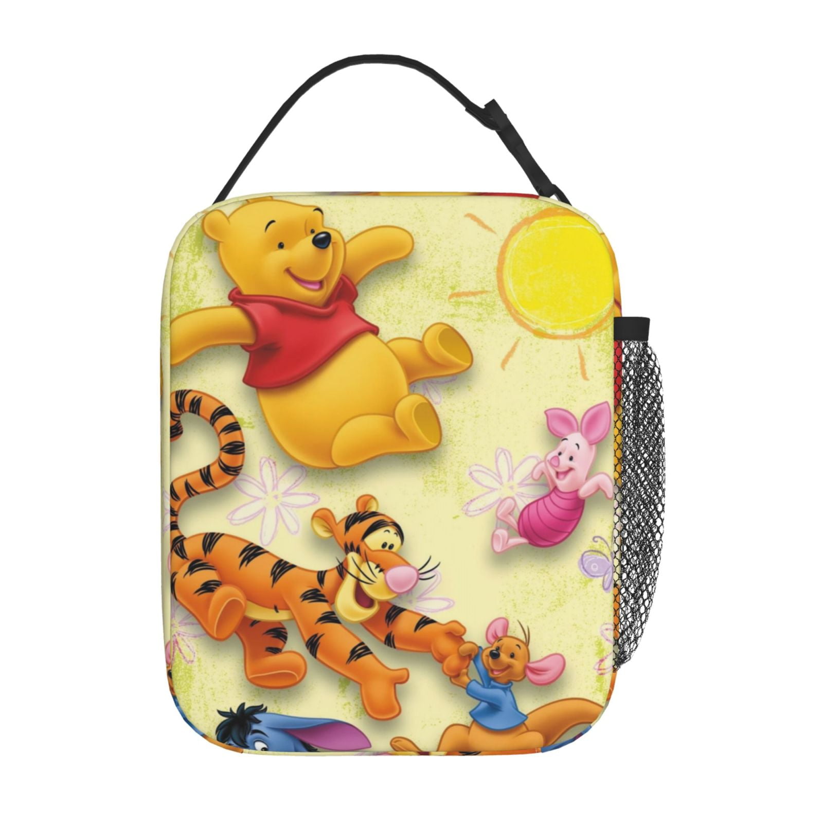 Insulated Meal Box Cooler Tote, Winnie The Pooh Lunch Bag with Shoulder ...