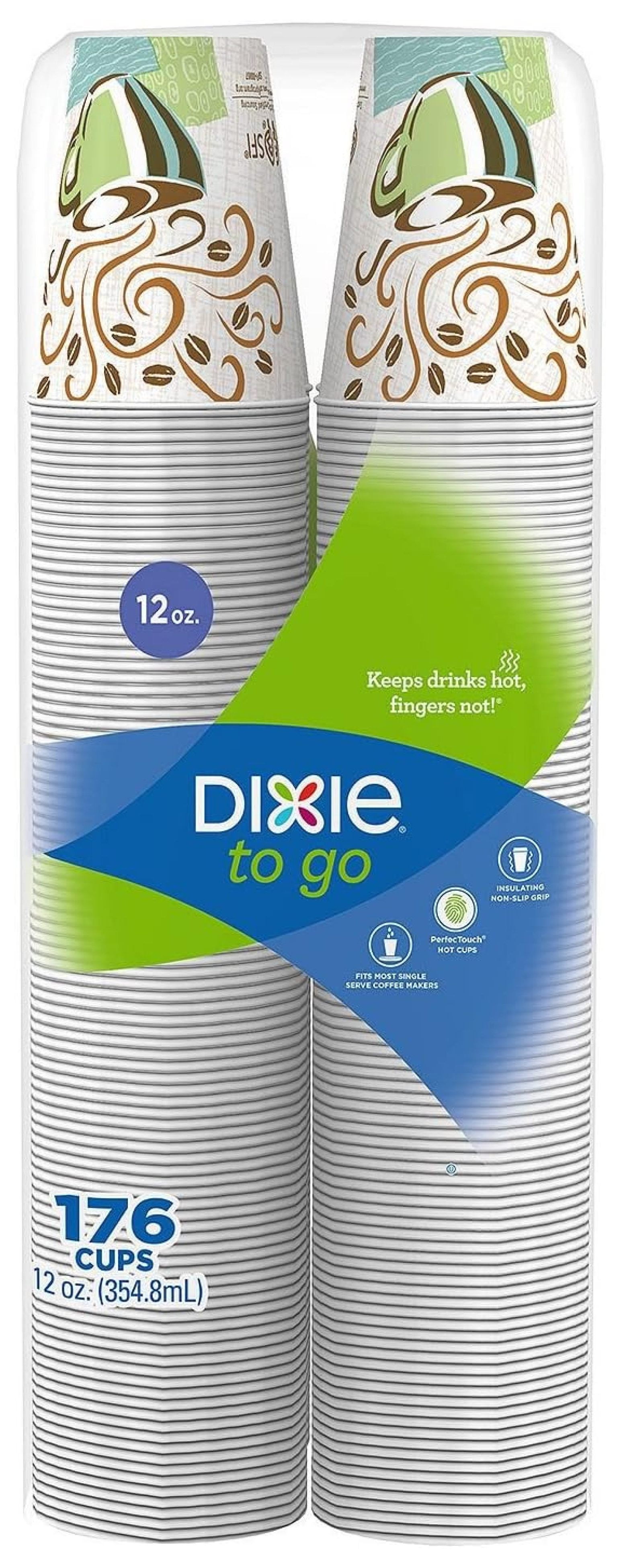 Insulated Paper Cups, 12 oz, Coffee Haze, 160 Count - Walmart.com