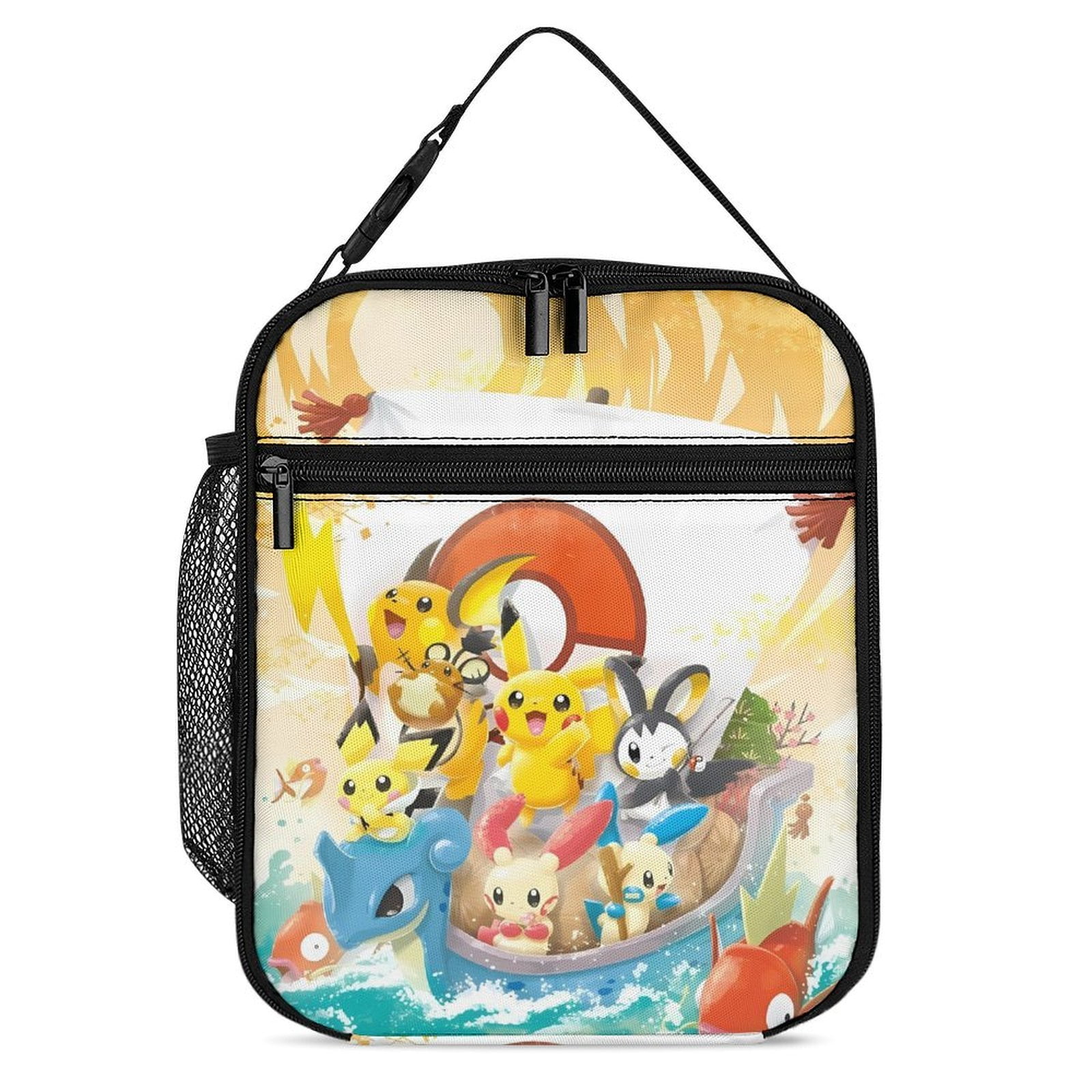 Insulated Pokemon_Pika-chu Lunch Box for Adults, Reusable Leakproof ...