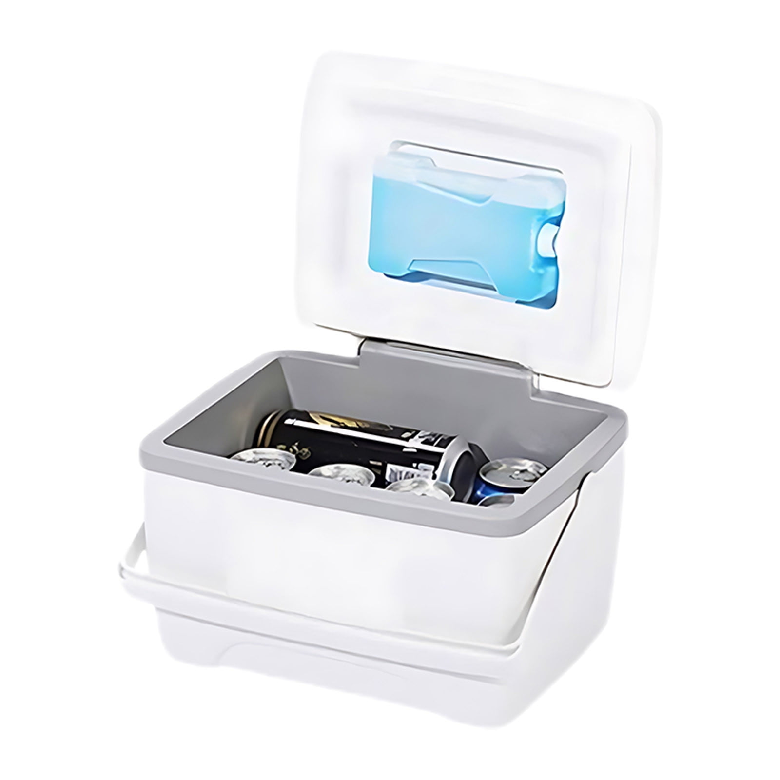 Insulated Portable Cooler Leak-Proof Ice Chest Lunch Box Hard Coolers ...