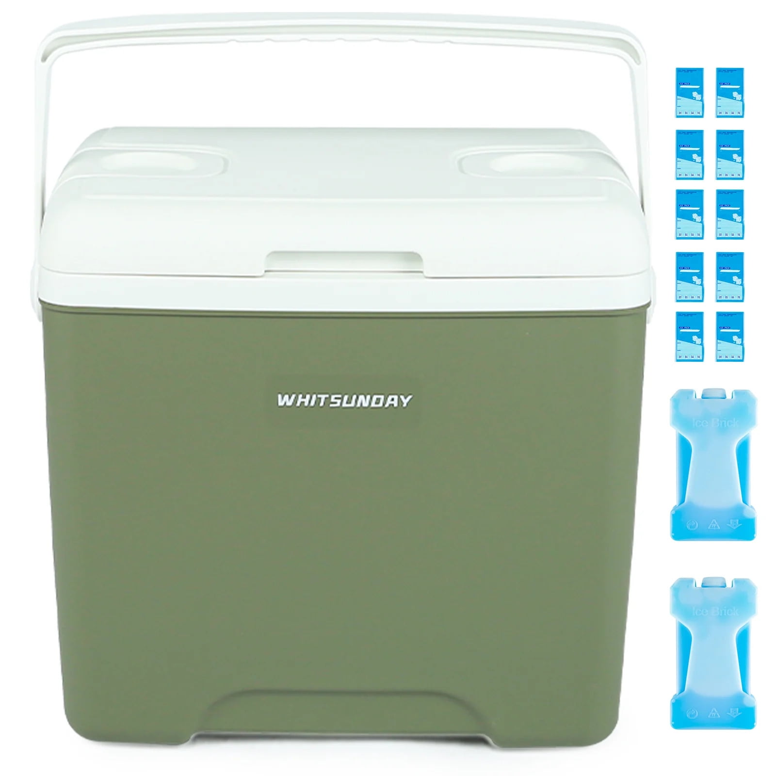 Insulated Portable Cooler,Ultra-Light Hard Cooler - Walmart.com